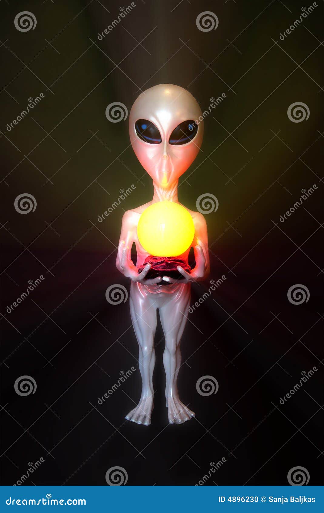 Silver alien stock photo. Image of devil, alien, decoration - 4896230