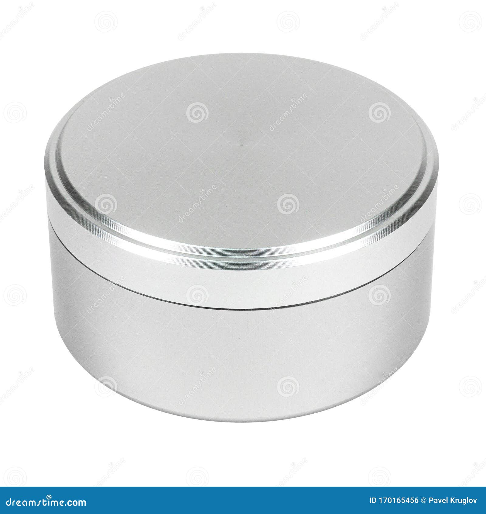Silver Aluminum Can Closed with a Cap Stock Photo - Image of clean ...