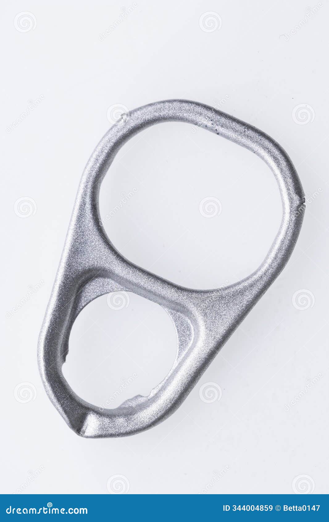 Silver Aluminum Can Pull Tab Closeup Stock Image - Image of minimal ...