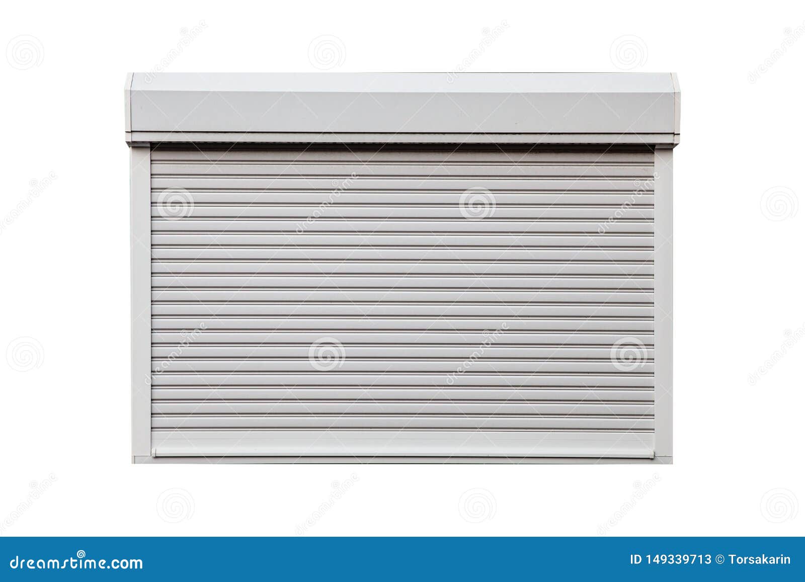 Silver Aluminum Window Roll Stock Image - Image of electric, design ...