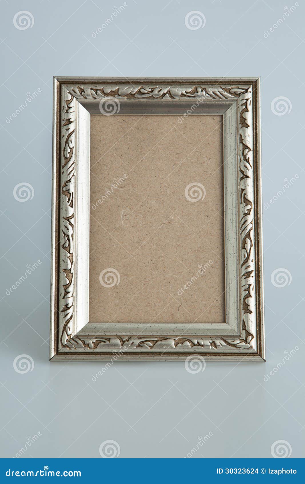 Silver antique frame stock photo. Image of oldfashioned - 30323624
