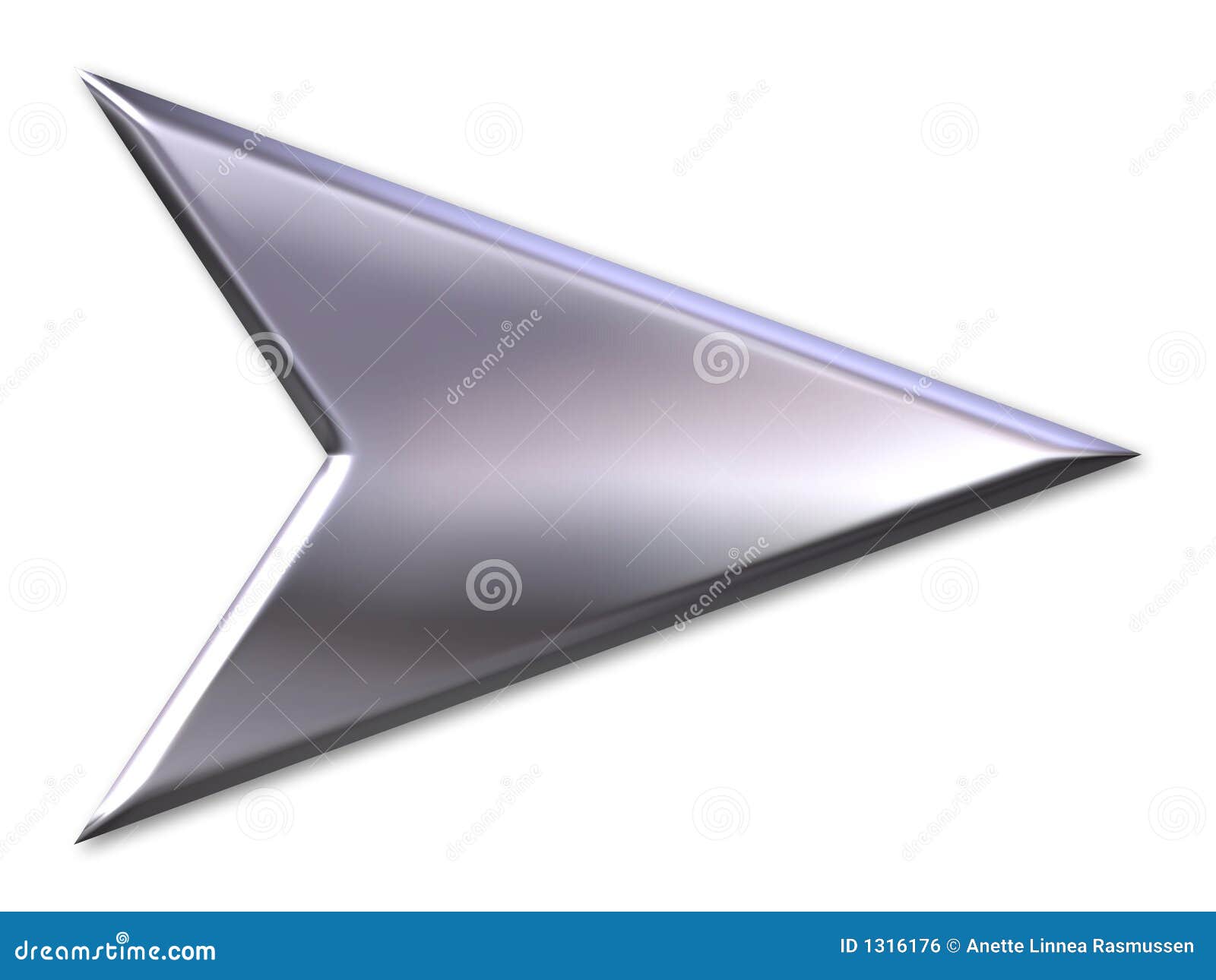 Silver arrow stock illustration. Illustration of next - 1316176