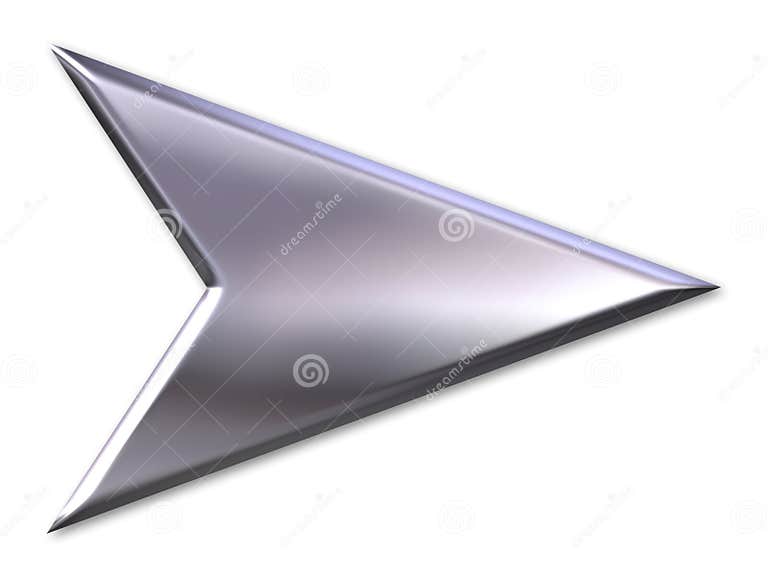 Silver arrow stock illustration. Illustration of next - 1316176