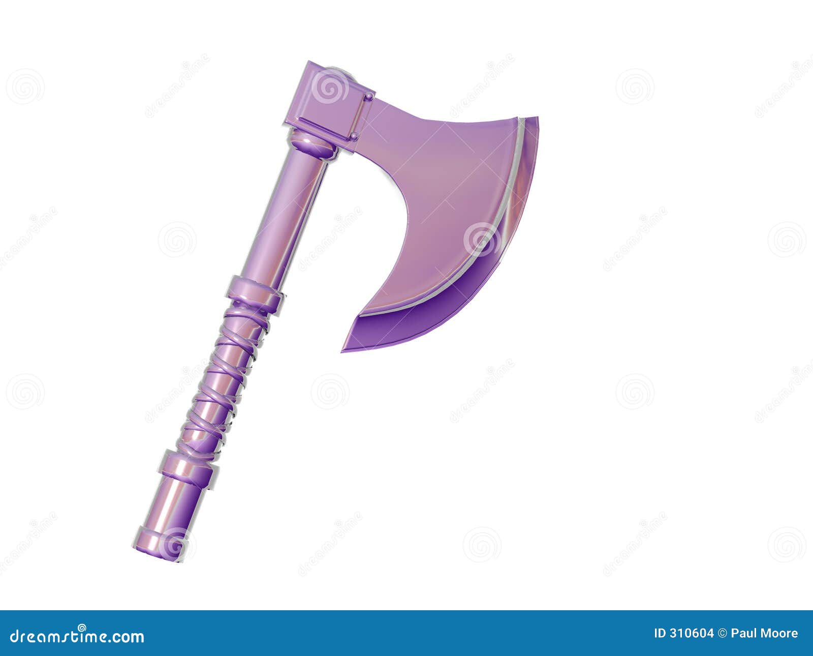 Silver Axe stock illustration. Illustration of woodcutter - 310604