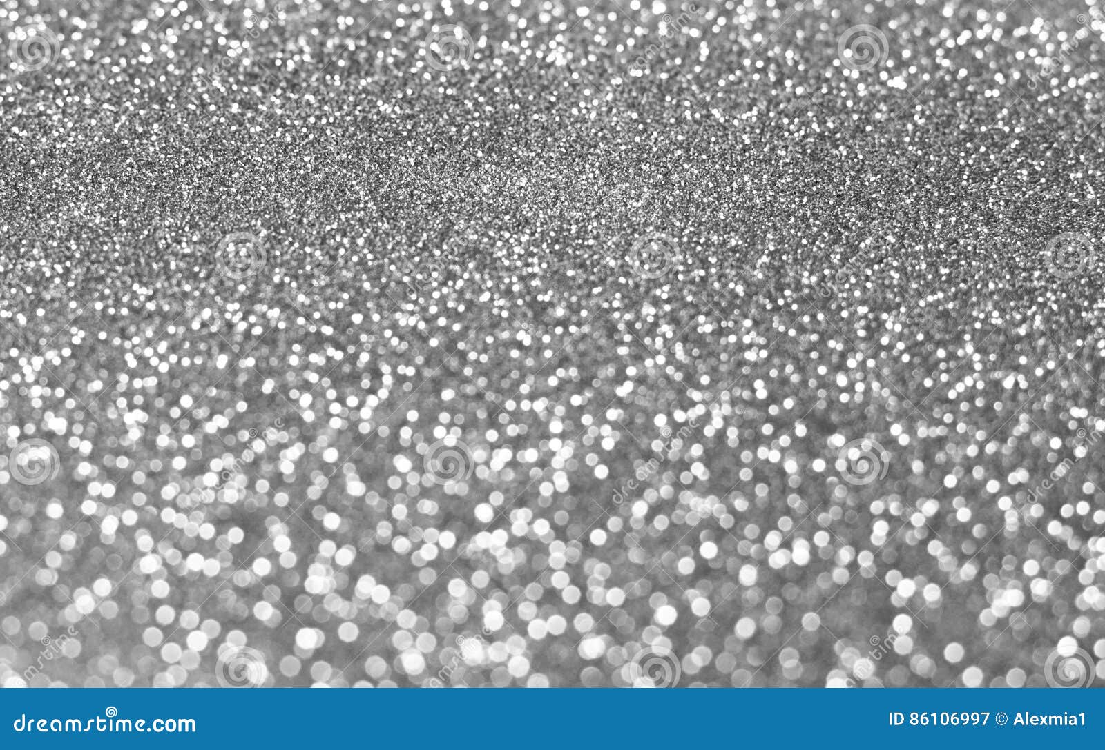 Silver Background of Blurred Glitter Stock Image - Image of glitter ...