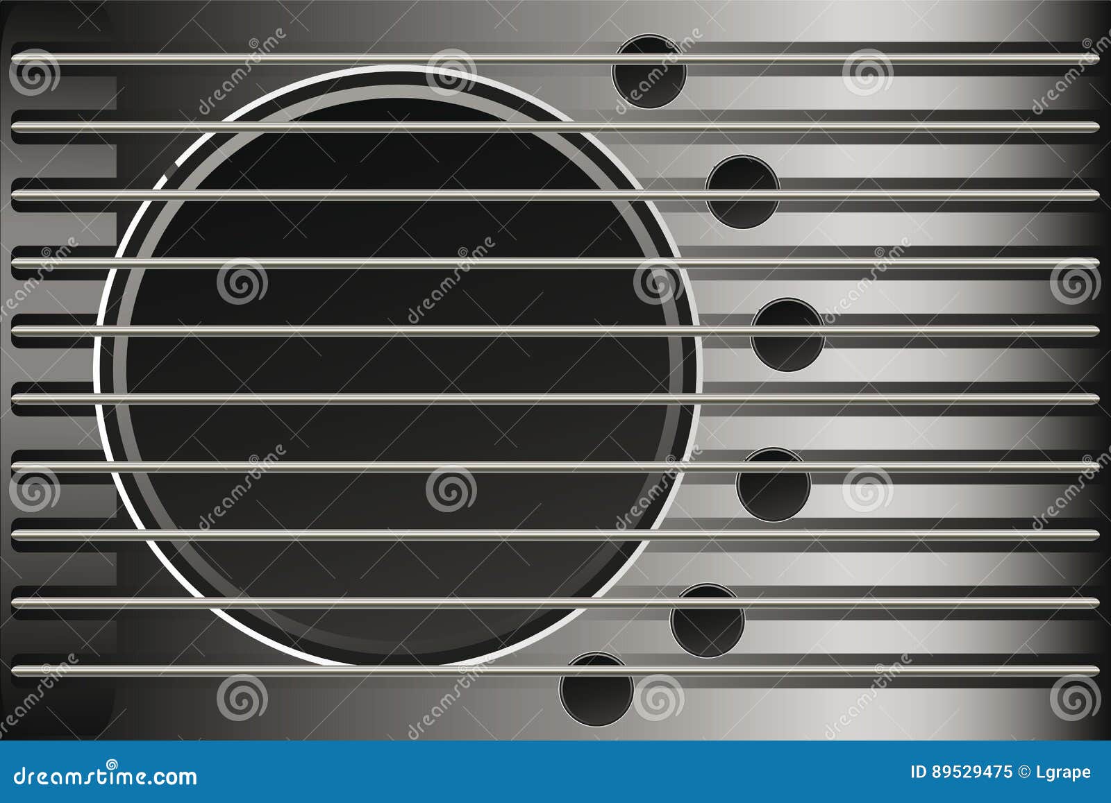 Silver Background with Iron Details. Metallic Luster Stock Vector ...
