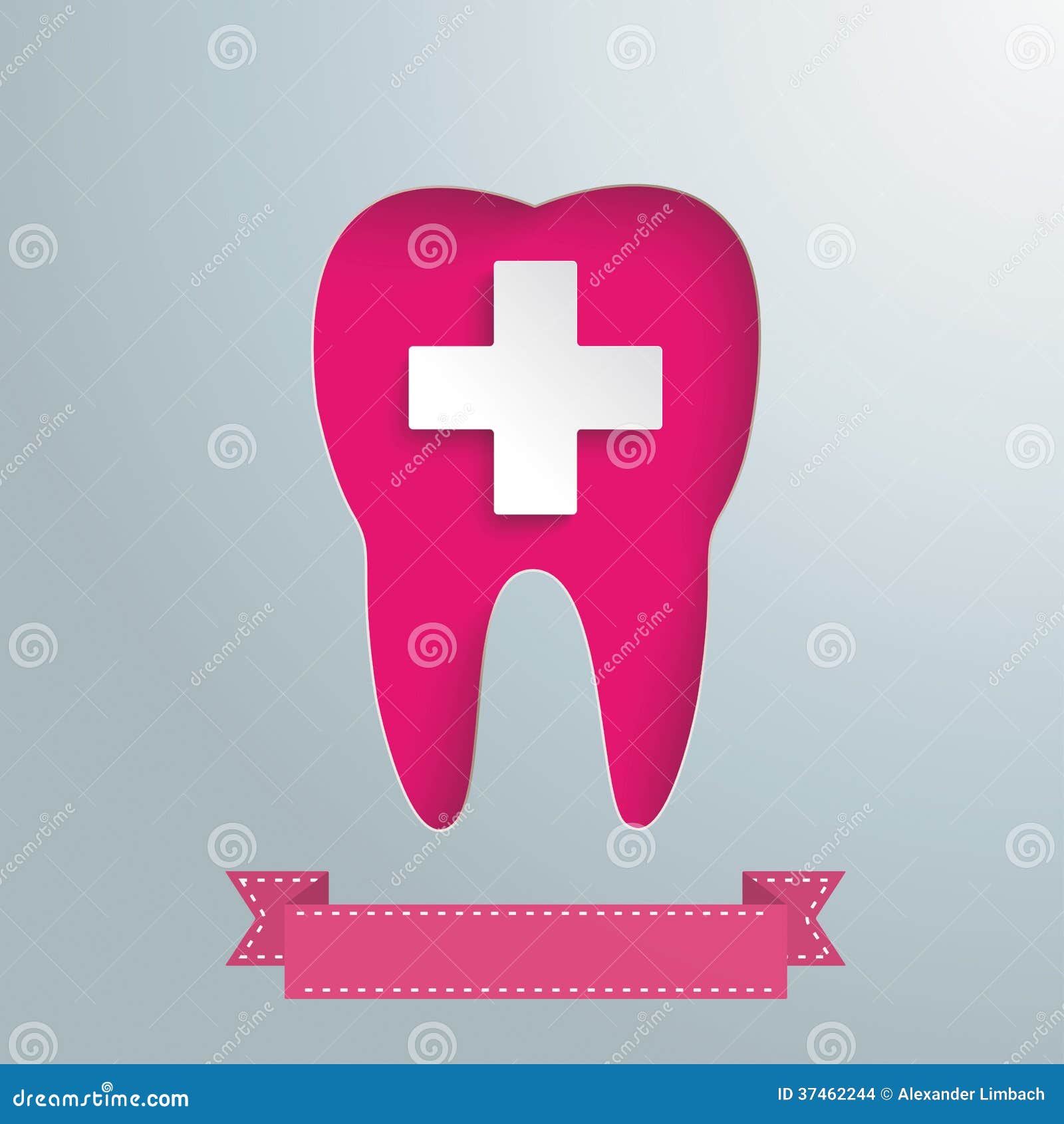 Tooth With Hole. Sick Tooth. Caries And Pulpitis Toothache Vector ...