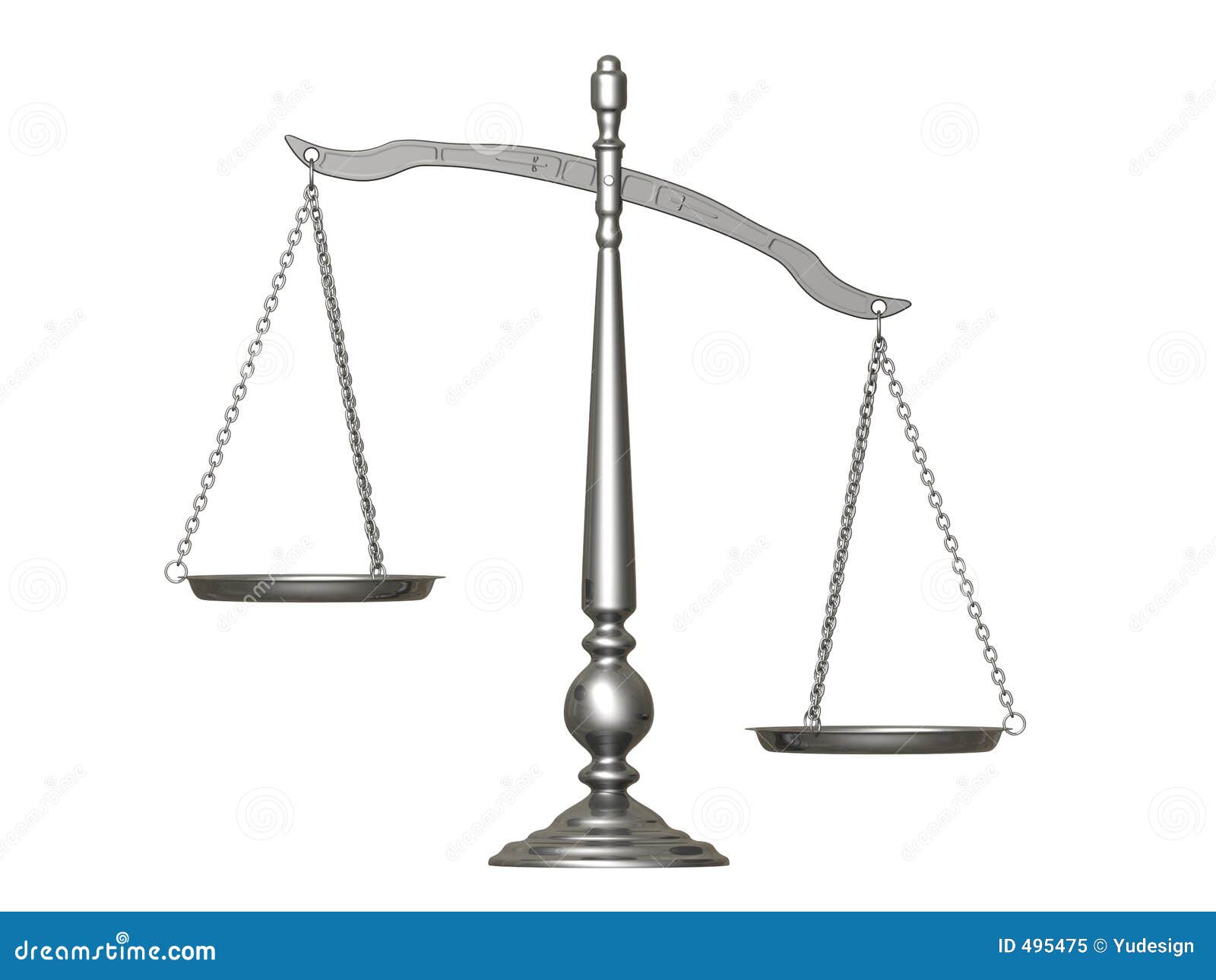 Silver balance stock illustration. Illustration of shining - 495475