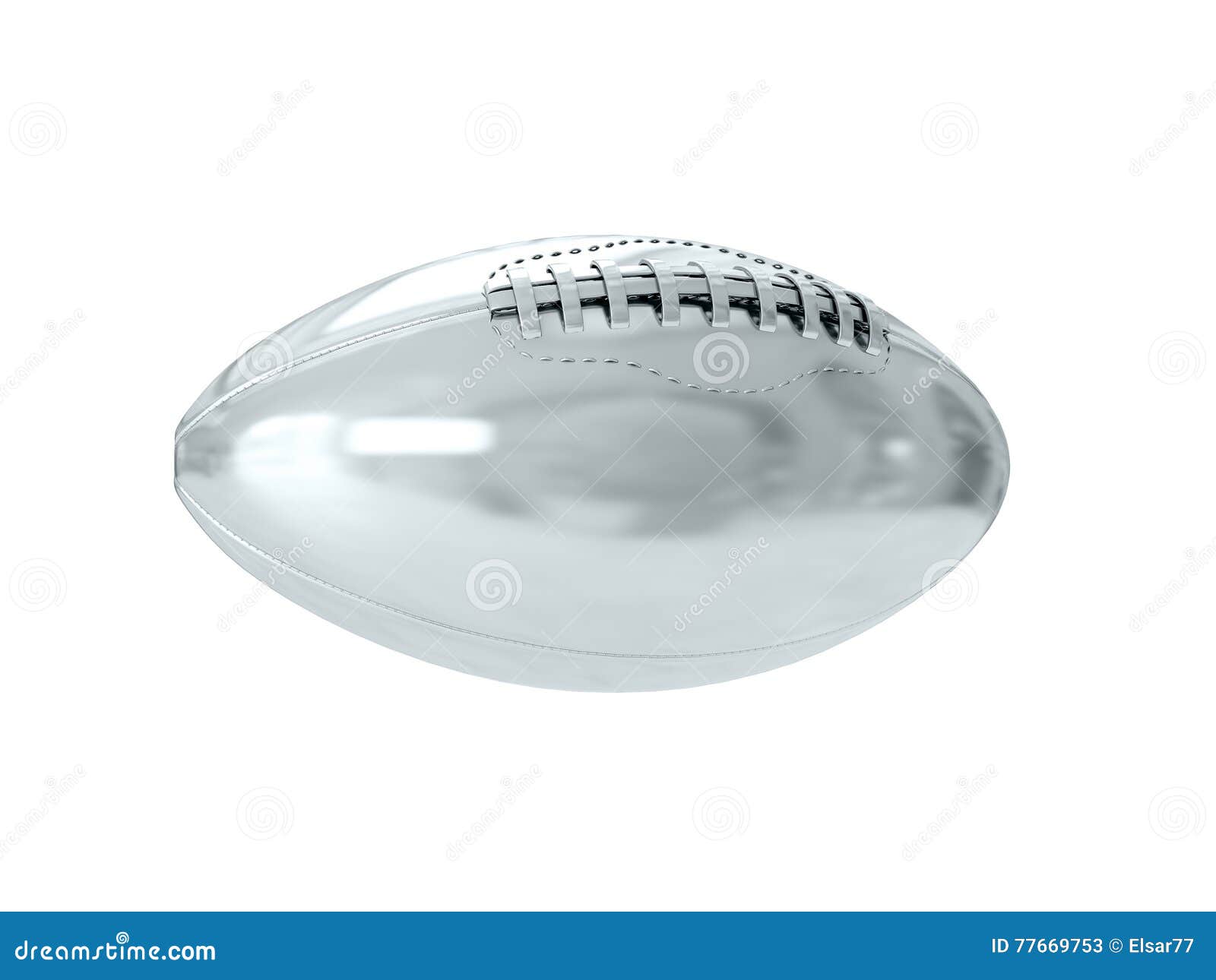 Silver ball. 3D rendering stock image. Image of recreational - 77669753