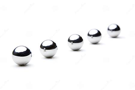 Silver Balls stock photo. Image of ball, sphere, stainless - 1616678