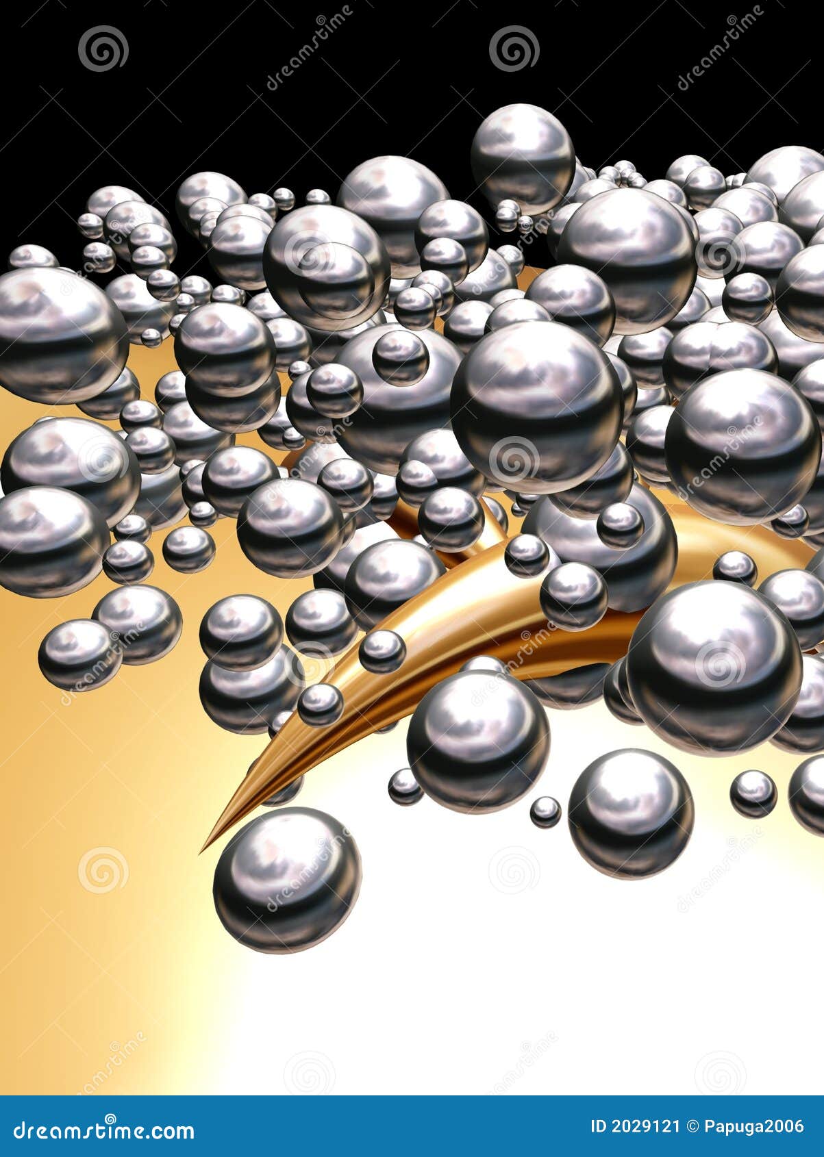 Silver Balls Pattern Reflective Texture Stock Photo | CartoonDealer.com ...