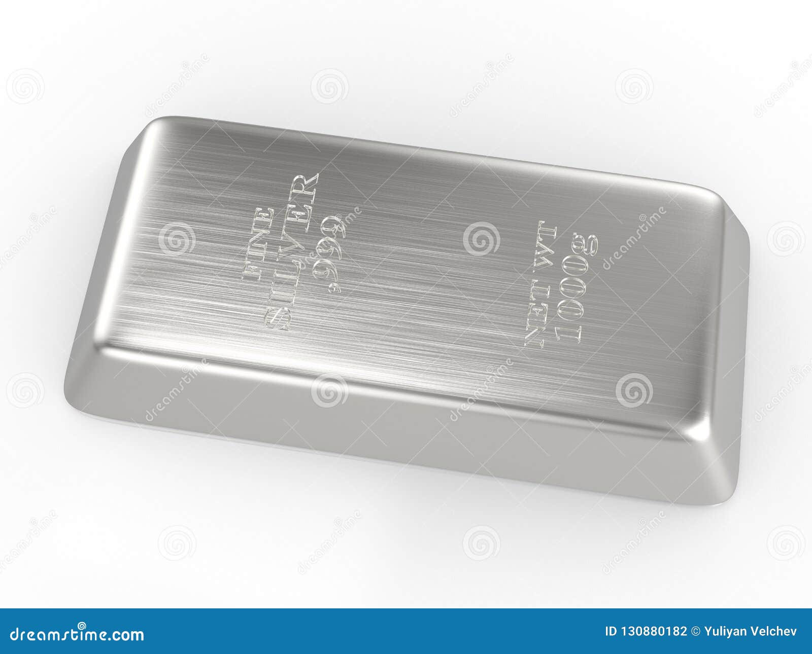 Silver bar stock illustration. Illustration of valuable - 130880182