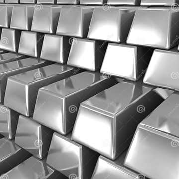 Silver bars. Vector stock vector. Illustration of precious - 31200430