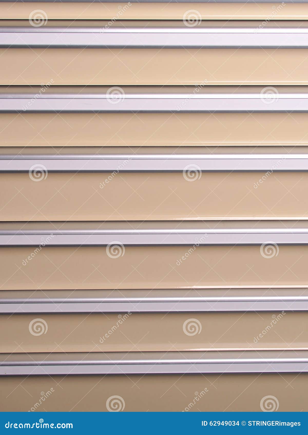 Silver and Beige Slat Background Parallel Horizontal Stock Photo ...