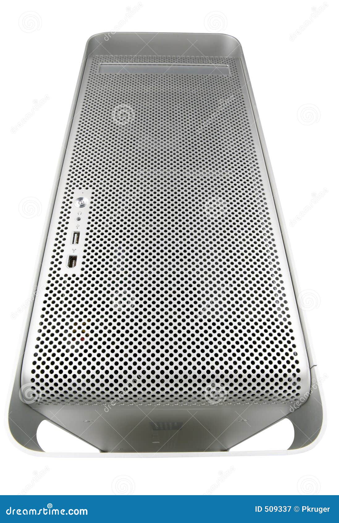 Silver BIG Computer stock image. Image of black, macintosh - 509337