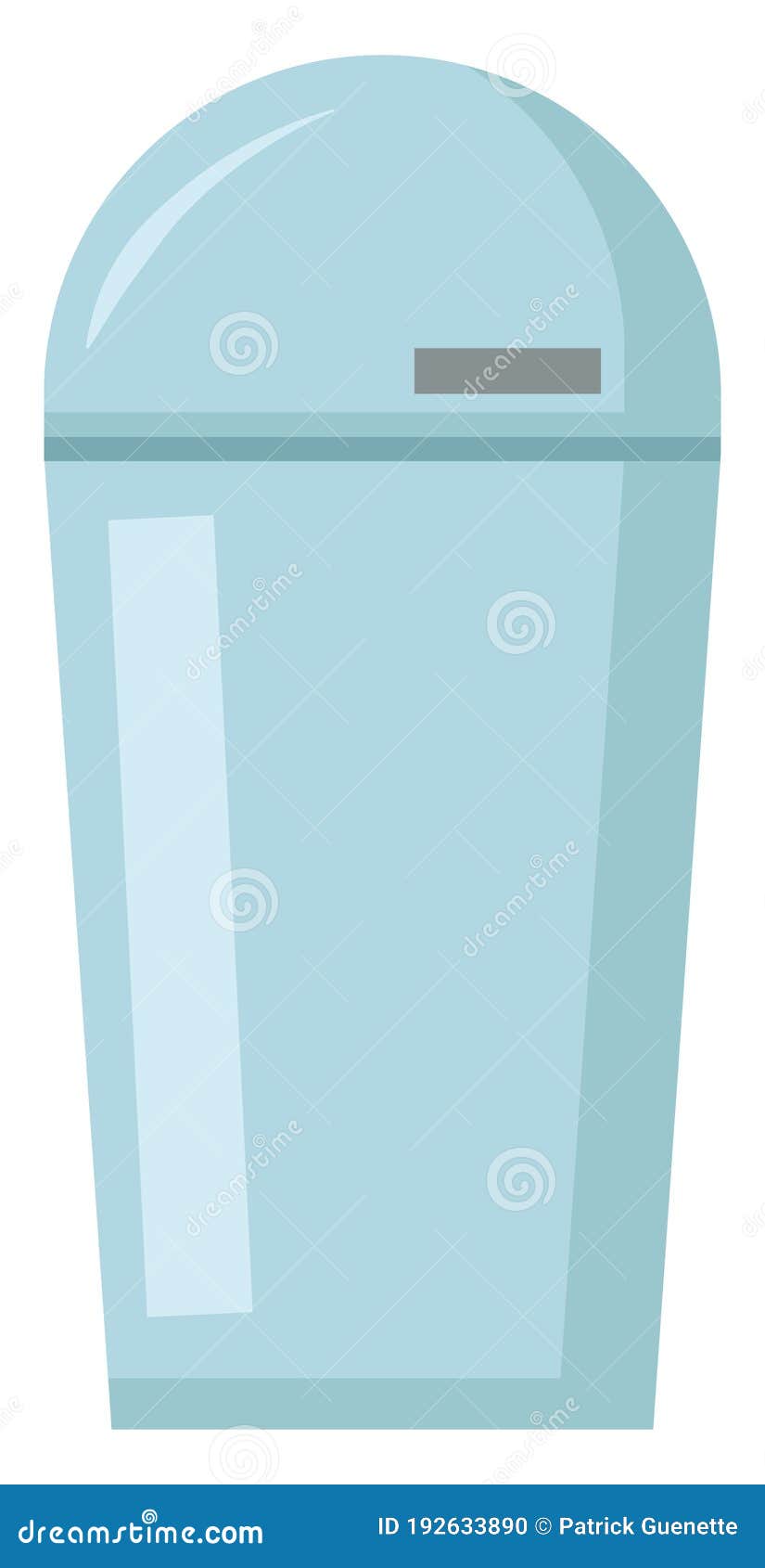 Silver Bin, Illustration, Vector Stock Vector - Illustration of silver ...