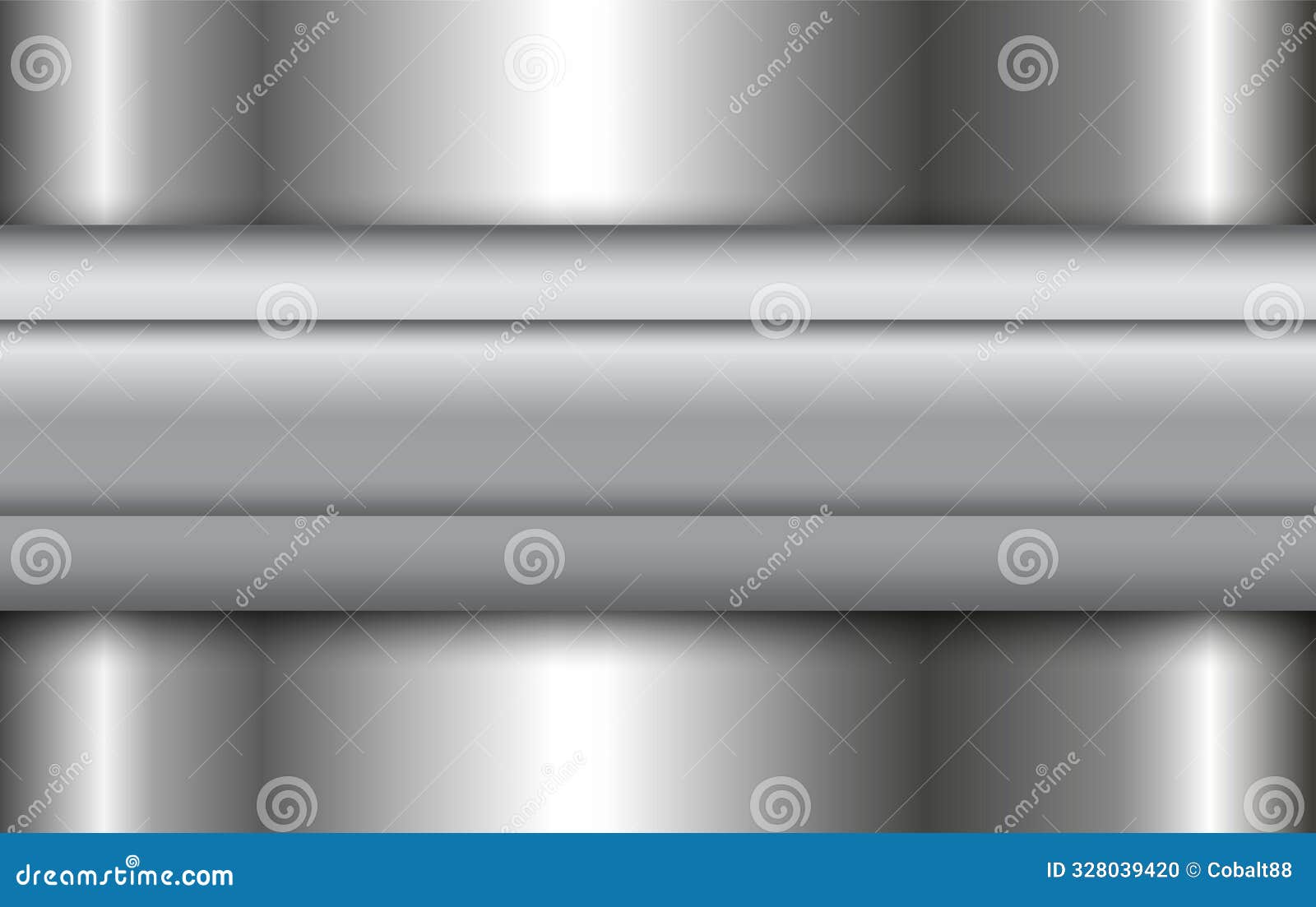 Silver Black Chrome Metal Background Shiny Metallic Stock Illustration ...