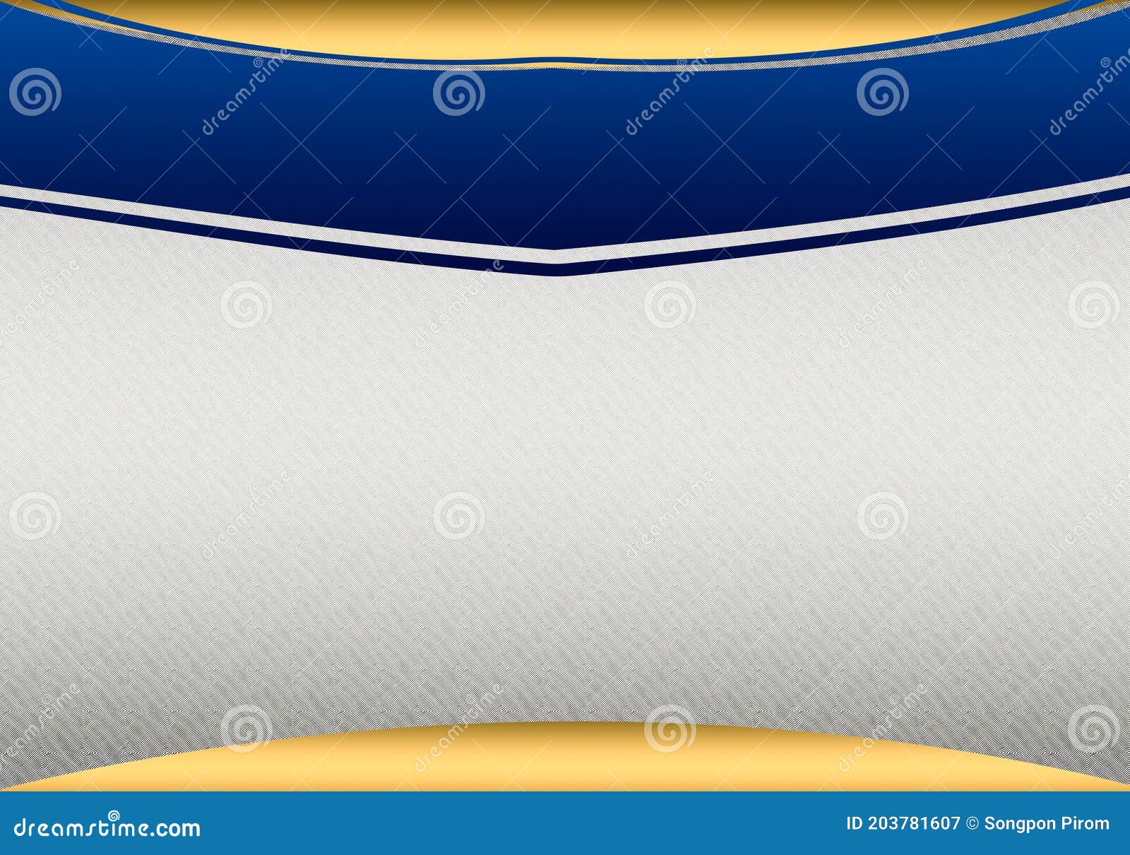 Silver Blue and Gold Abstract Stock Illustration - Illustration of ...