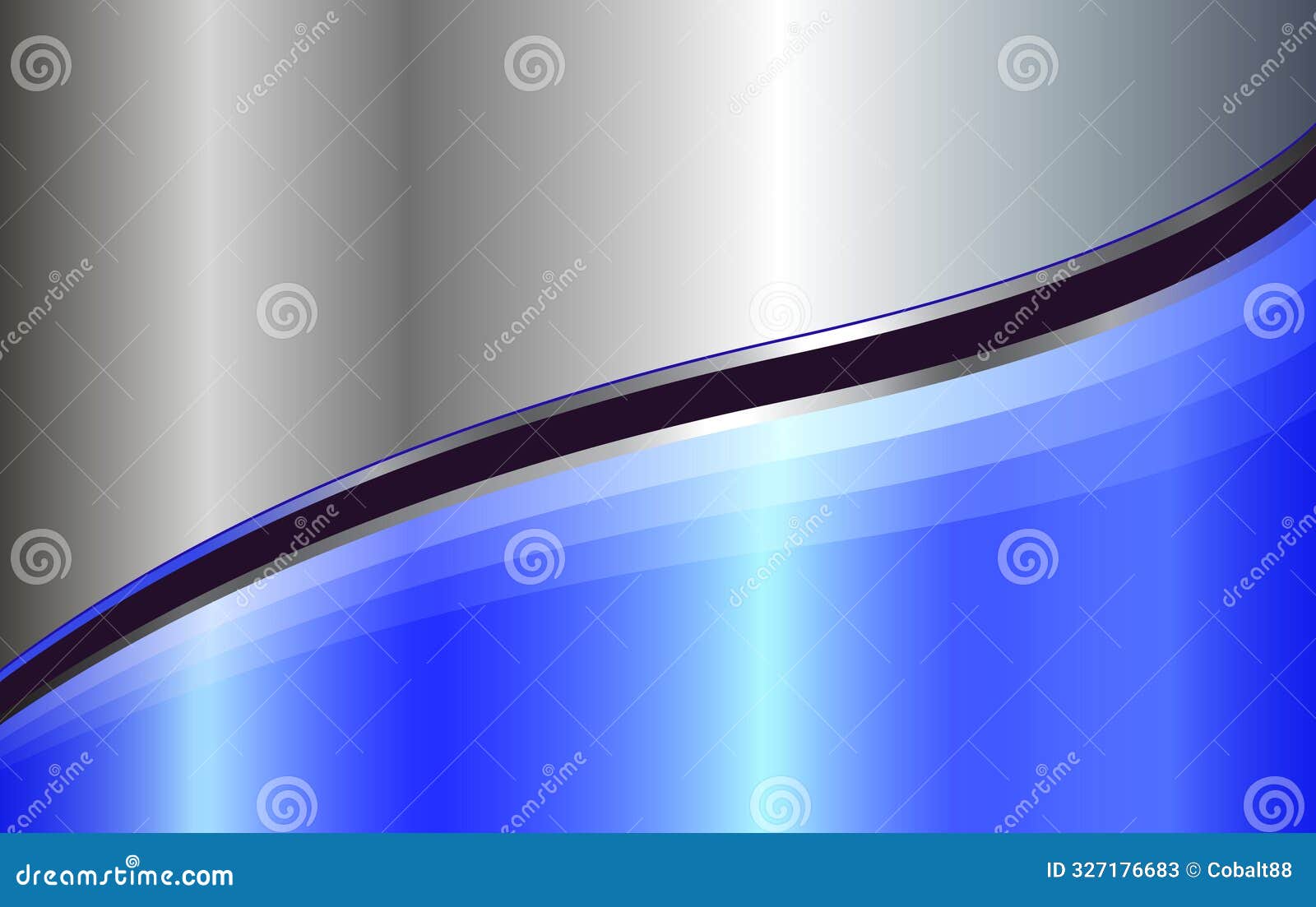 Silver Blue Metal Background with Silver Shiny Texture Stock ...