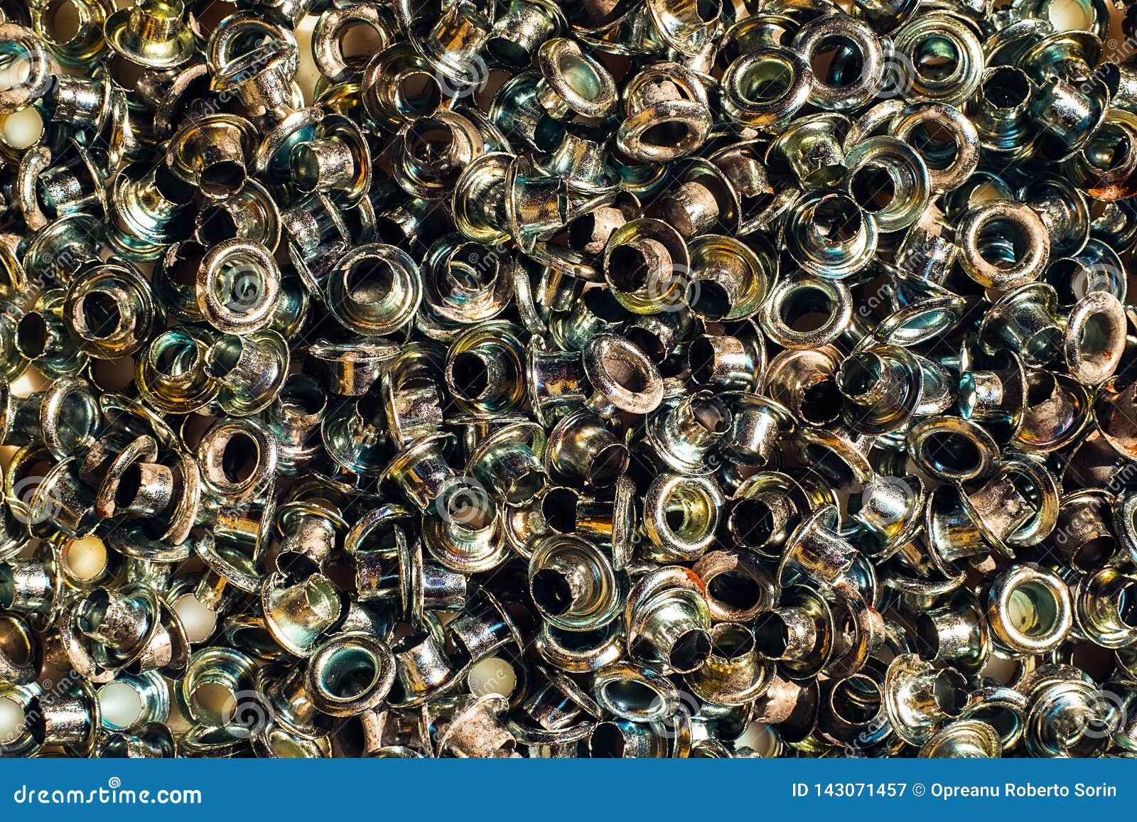 Silver Brass Eyelet Background Texture Stock Image - Image of binding ...