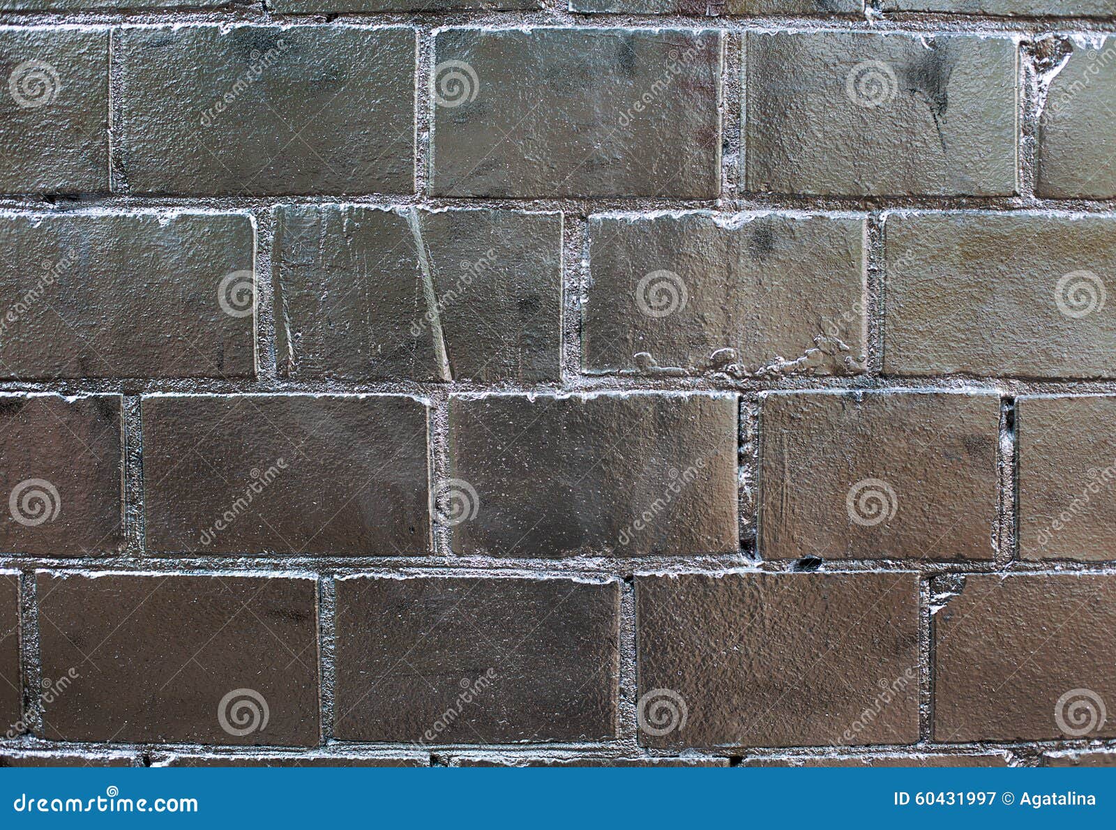 Silver brick wall stock image. Image of construction - 60431997