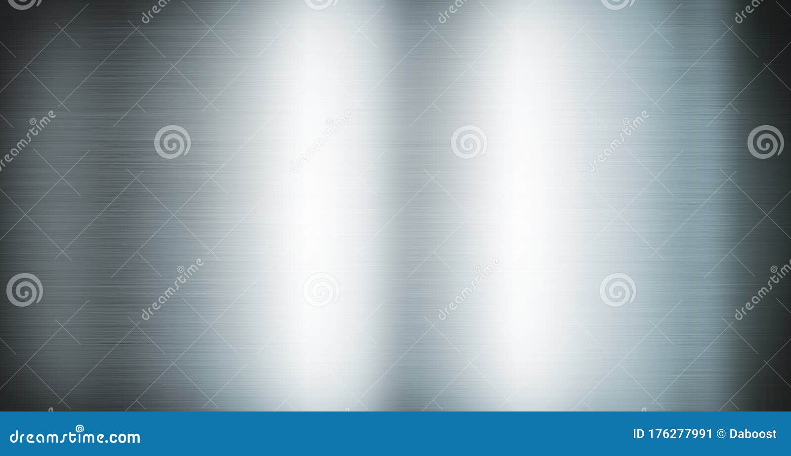 Silver Brushed Metal. Banner Background Texture Stock Image - Image of ...
