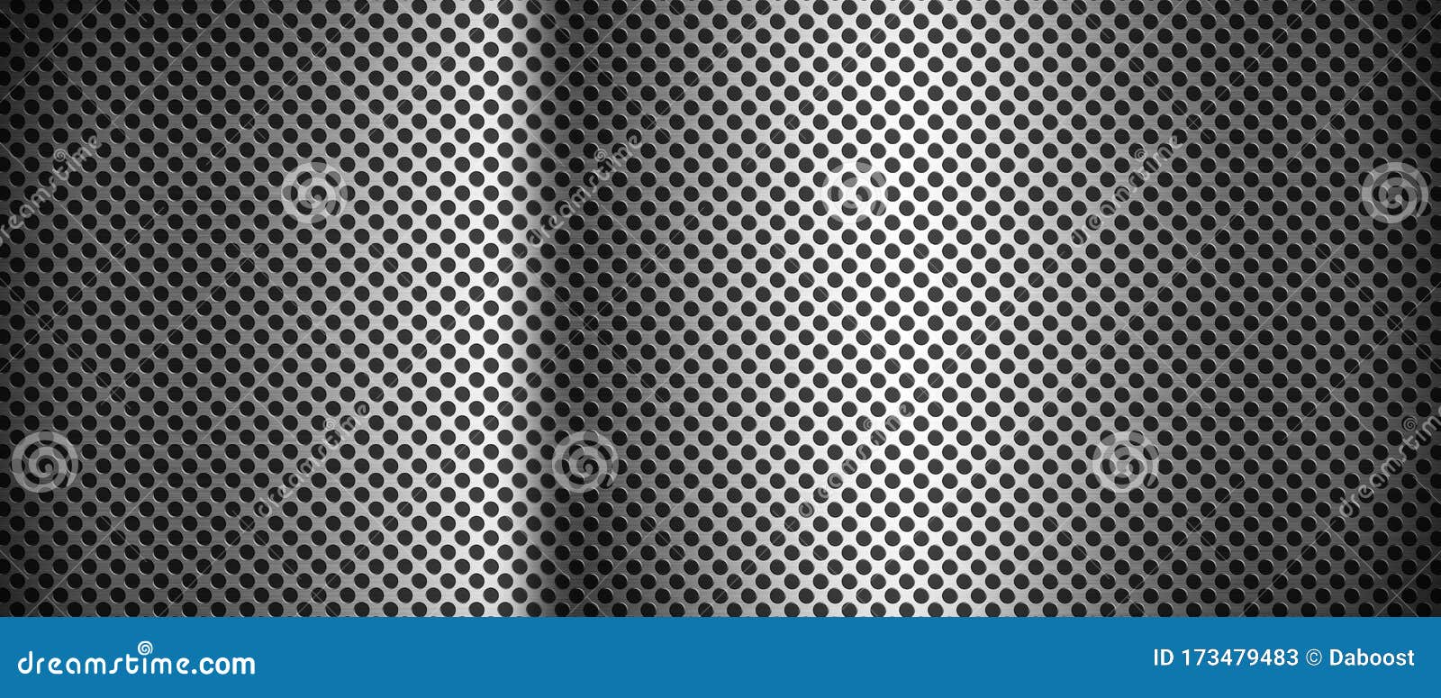 Silver Brushed Metal Grid. Banner Background Texture Stock Image ...