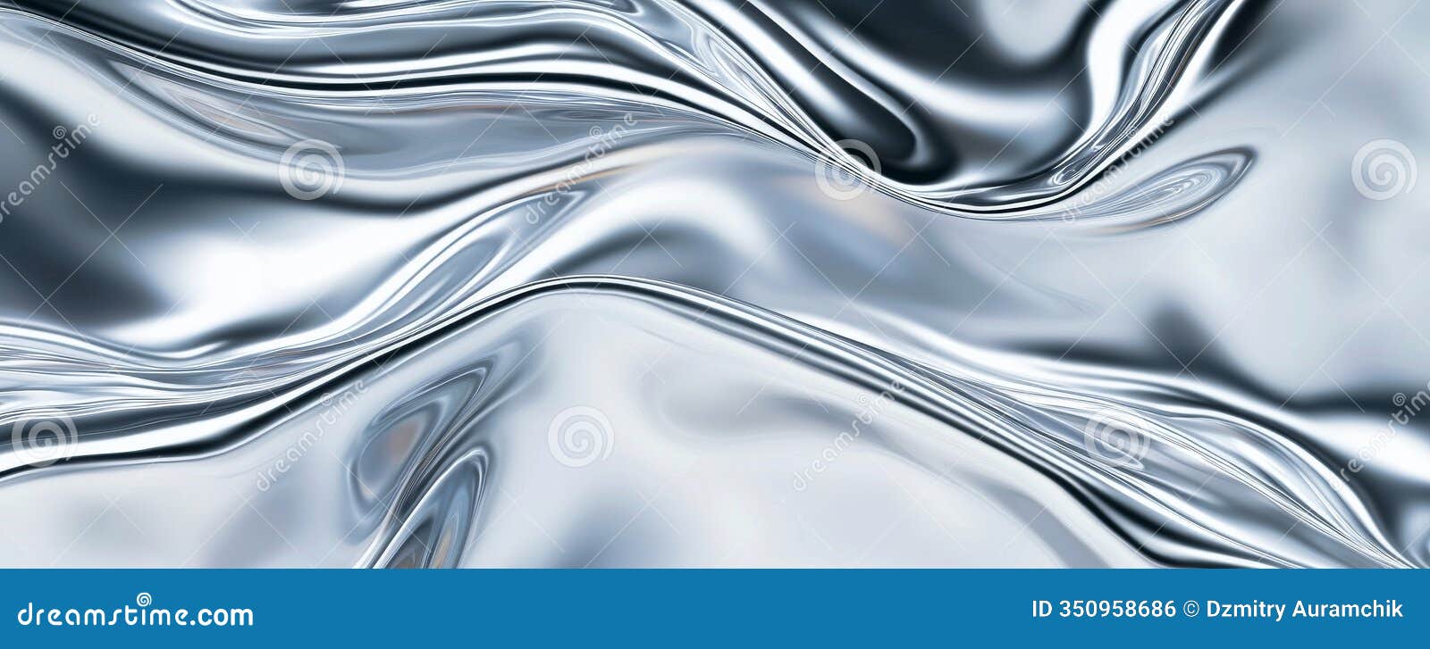 A Silver Brushed Metal Texture Background, Shiny Lustrous Metallic 3D ...