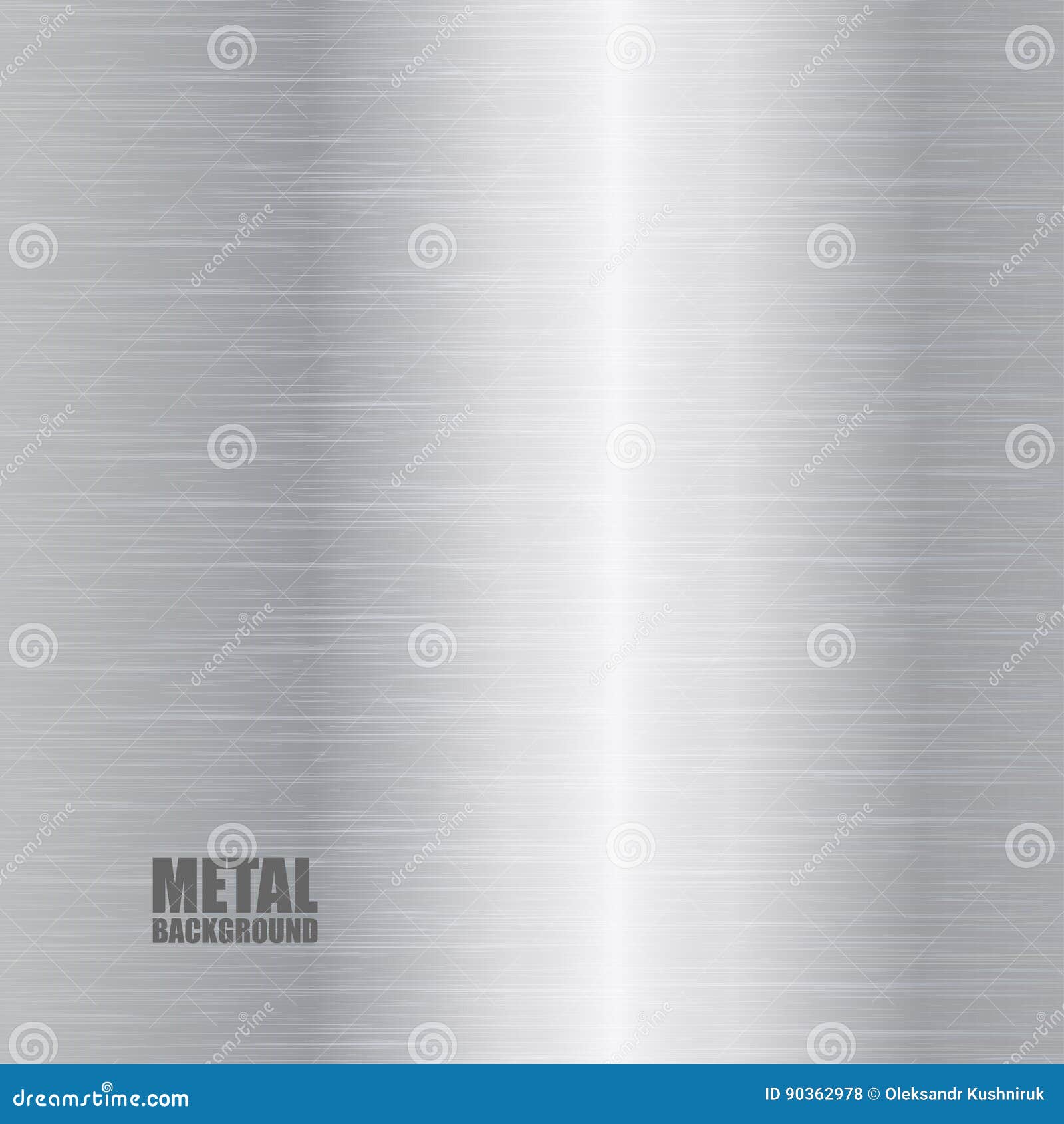 Silver Brushed Texture Background Stock Vector - Illustration of ...