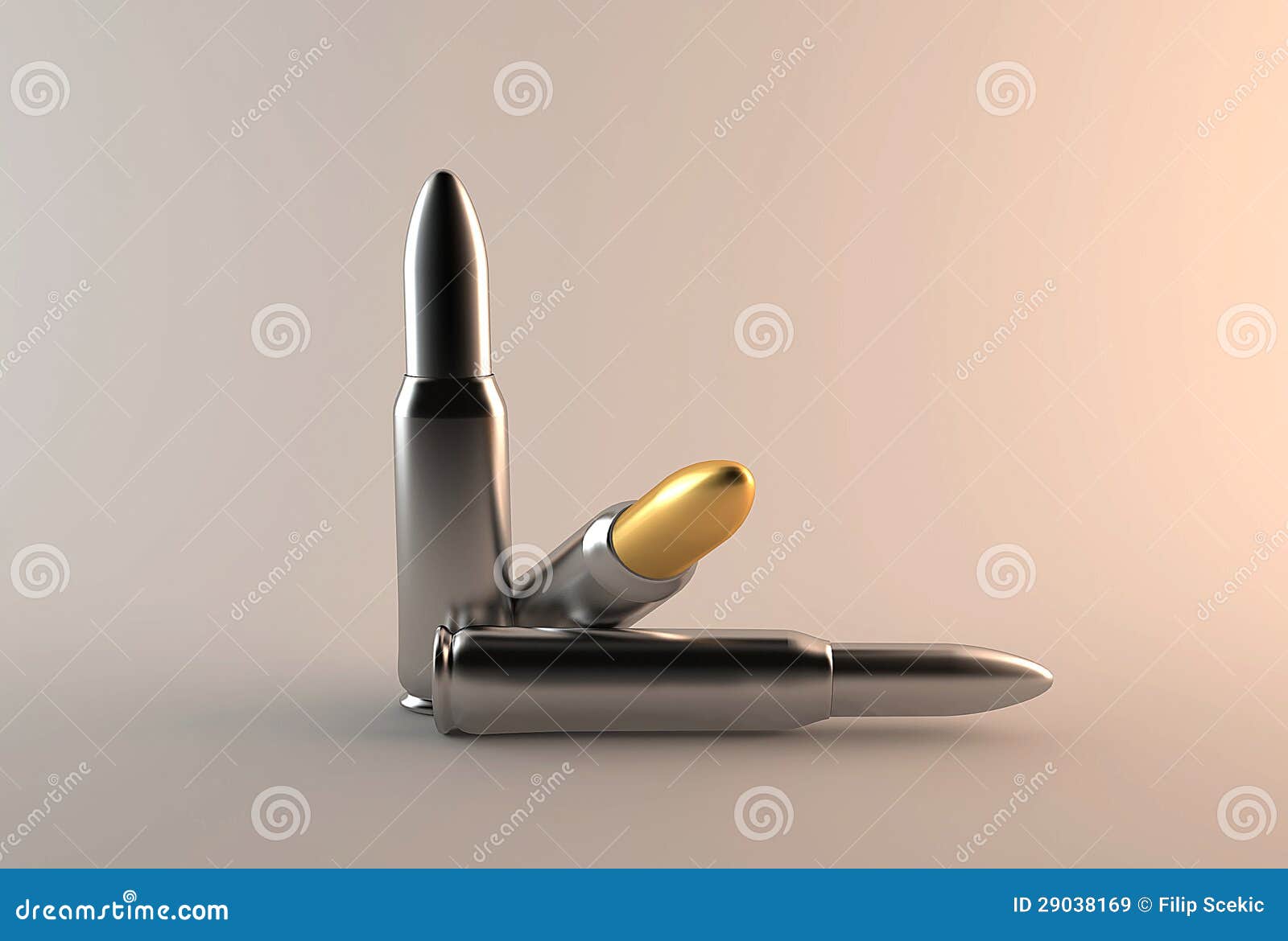 Silver Bullets Frame Stock Photography | CartoonDealer.com #58475216