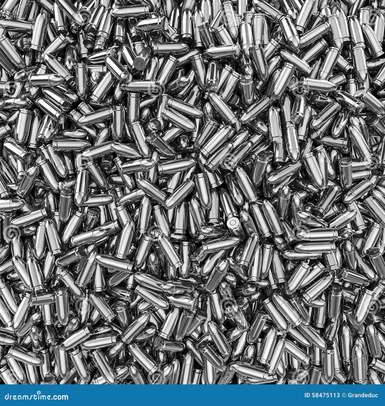 Silver Bullets Frame Stock Photography | CartoonDealer.com #58475216