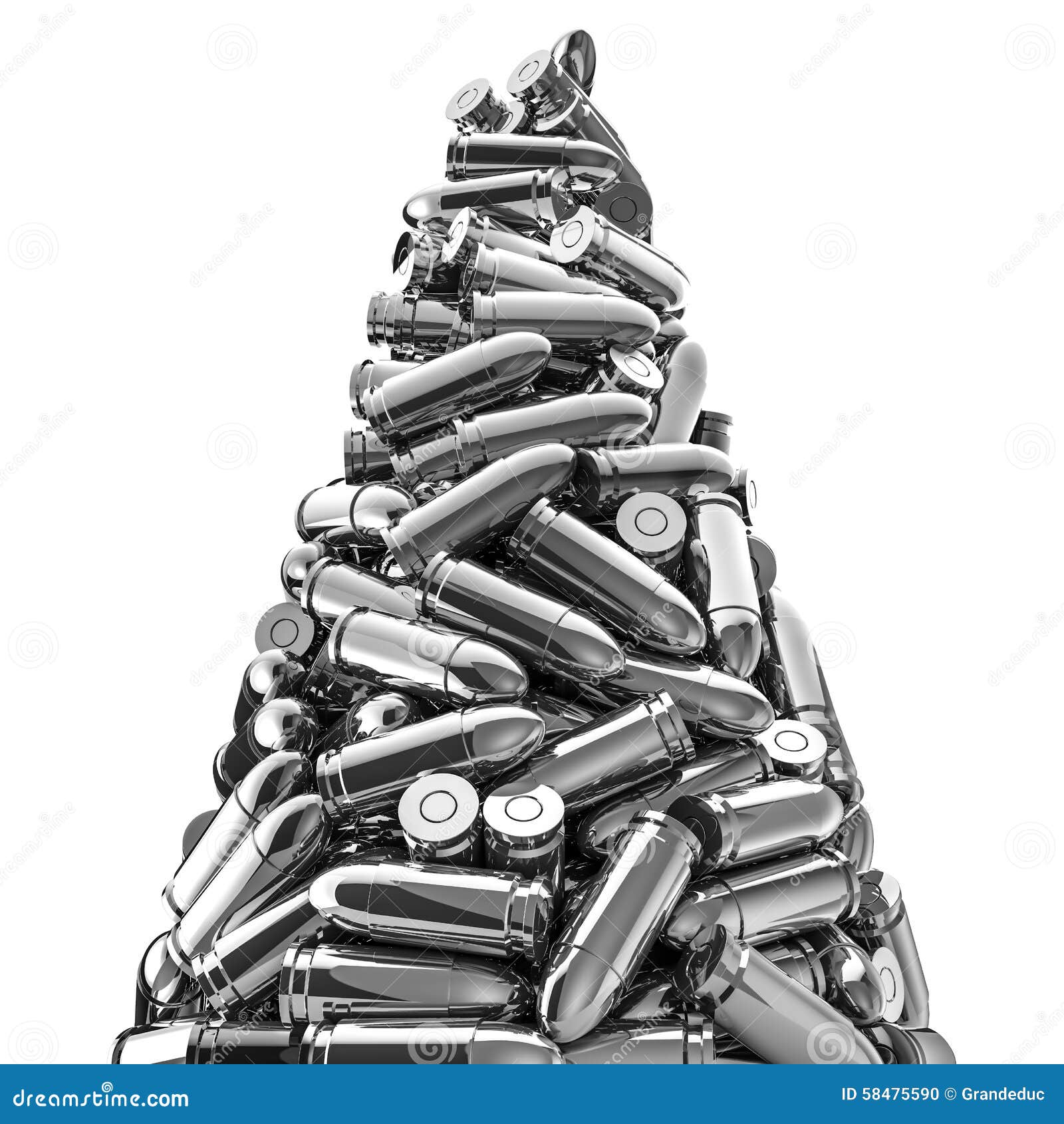 Silver Bullets Frame Stock Photography | CartoonDealer.com #58475216