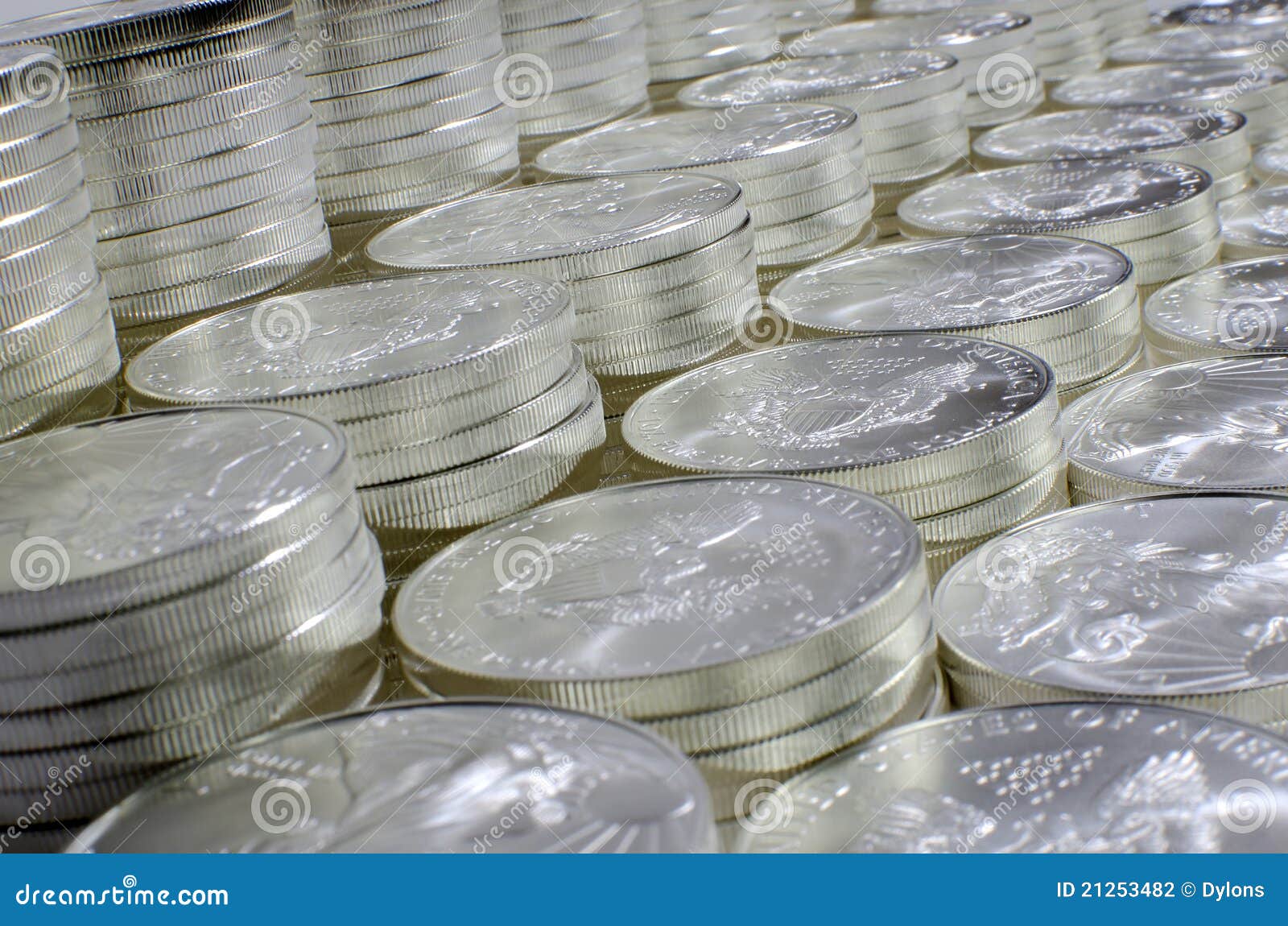 Silver Bullion stock photo. Image of safe, rich, silver - 21253482