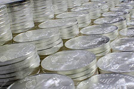 Silver Bullion stock photo. Image of safe, rich, silver - 21253482