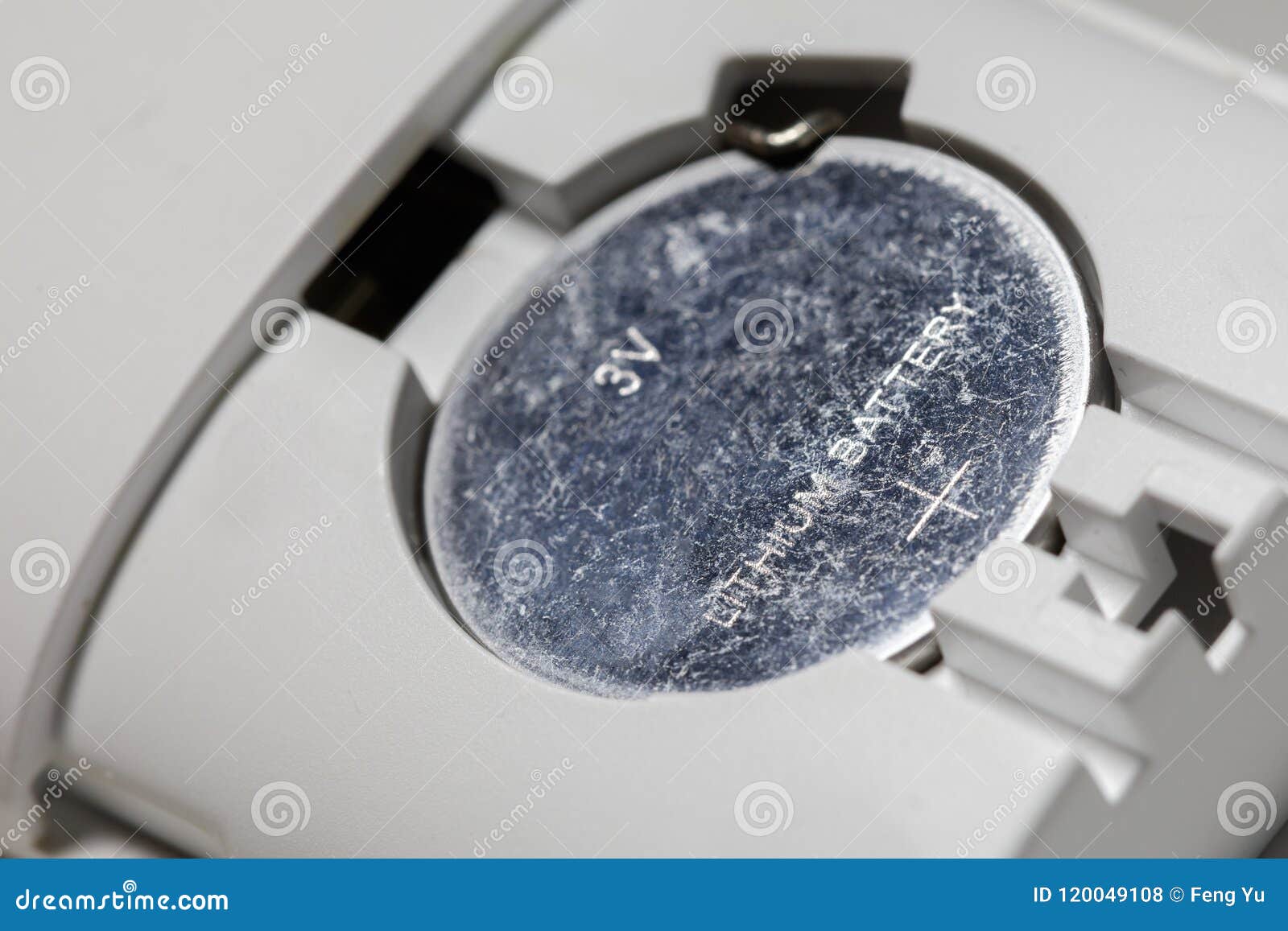 Silver Button Cell Battery stock photo. Image of equipment - 120049108