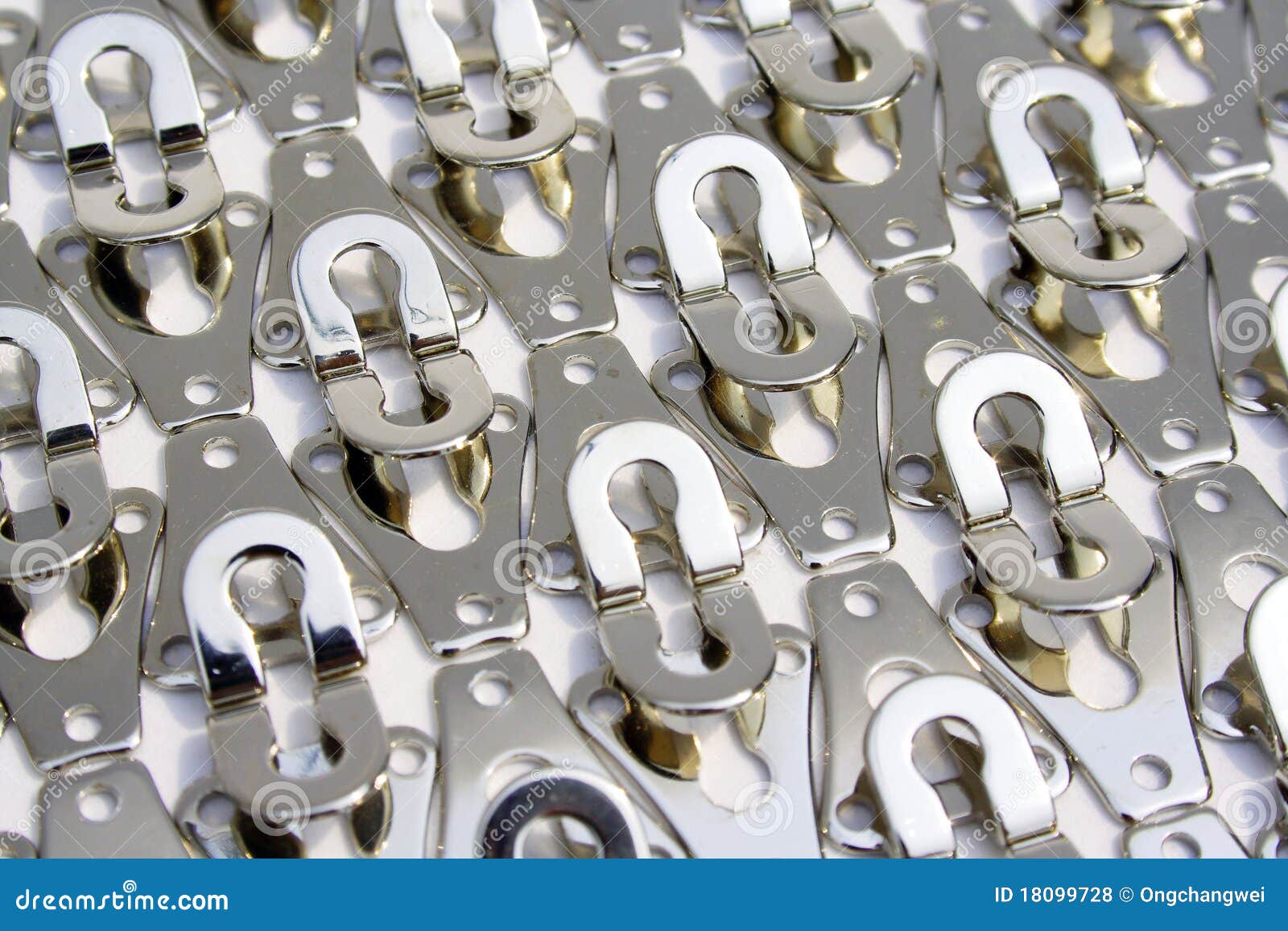 Silver Buttons stock photo. Image of textured, large - 18099728