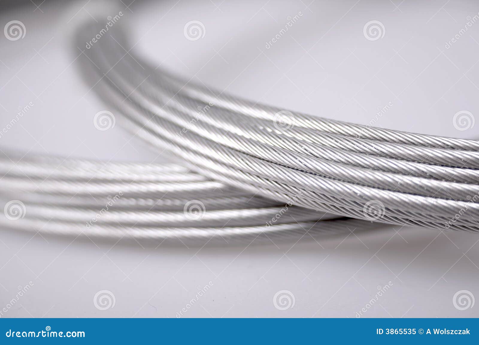 Silver cables stock image. Image of silver, wired, equipment - 3865535