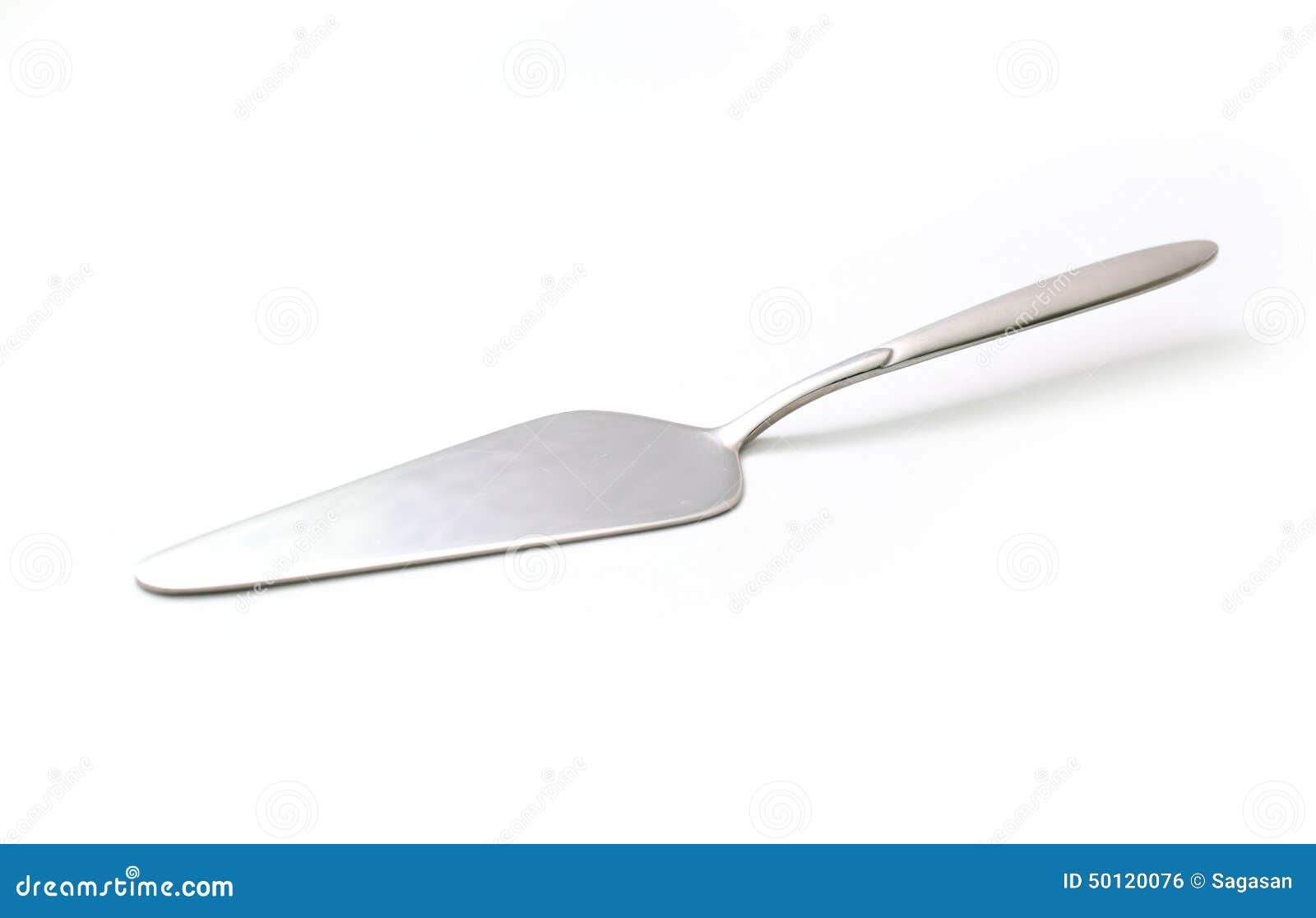 Silver Cake Spatula stock photo. Image of spatula, spoon - 50120076