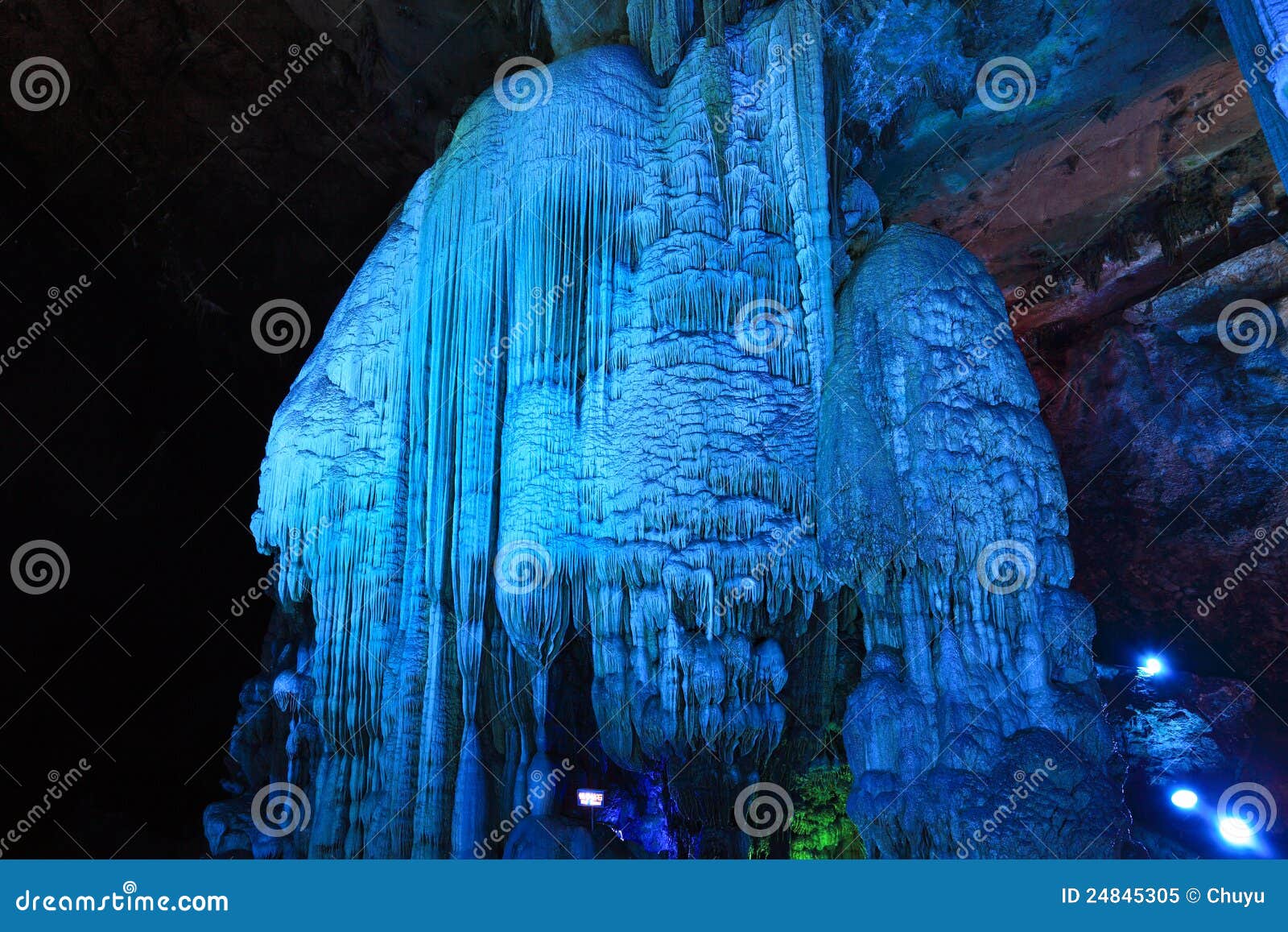 Silver cave stock image. Image of diamond, amazing, light - 24845305