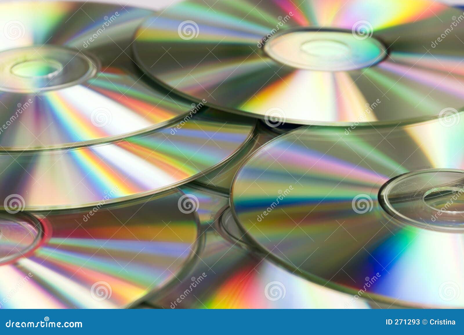 Silver cd s stock image. Image of tool, progress, silver - 271293