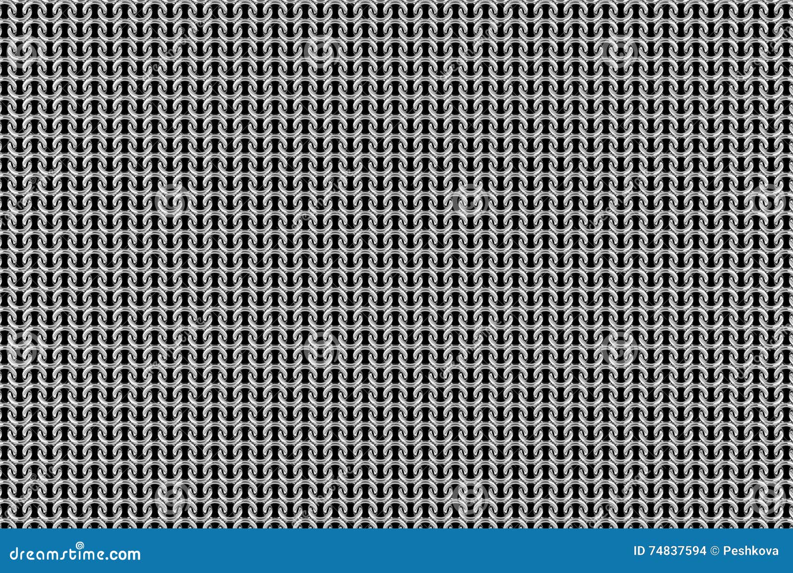 Silver chain background stock illustration. Illustration of creative ...