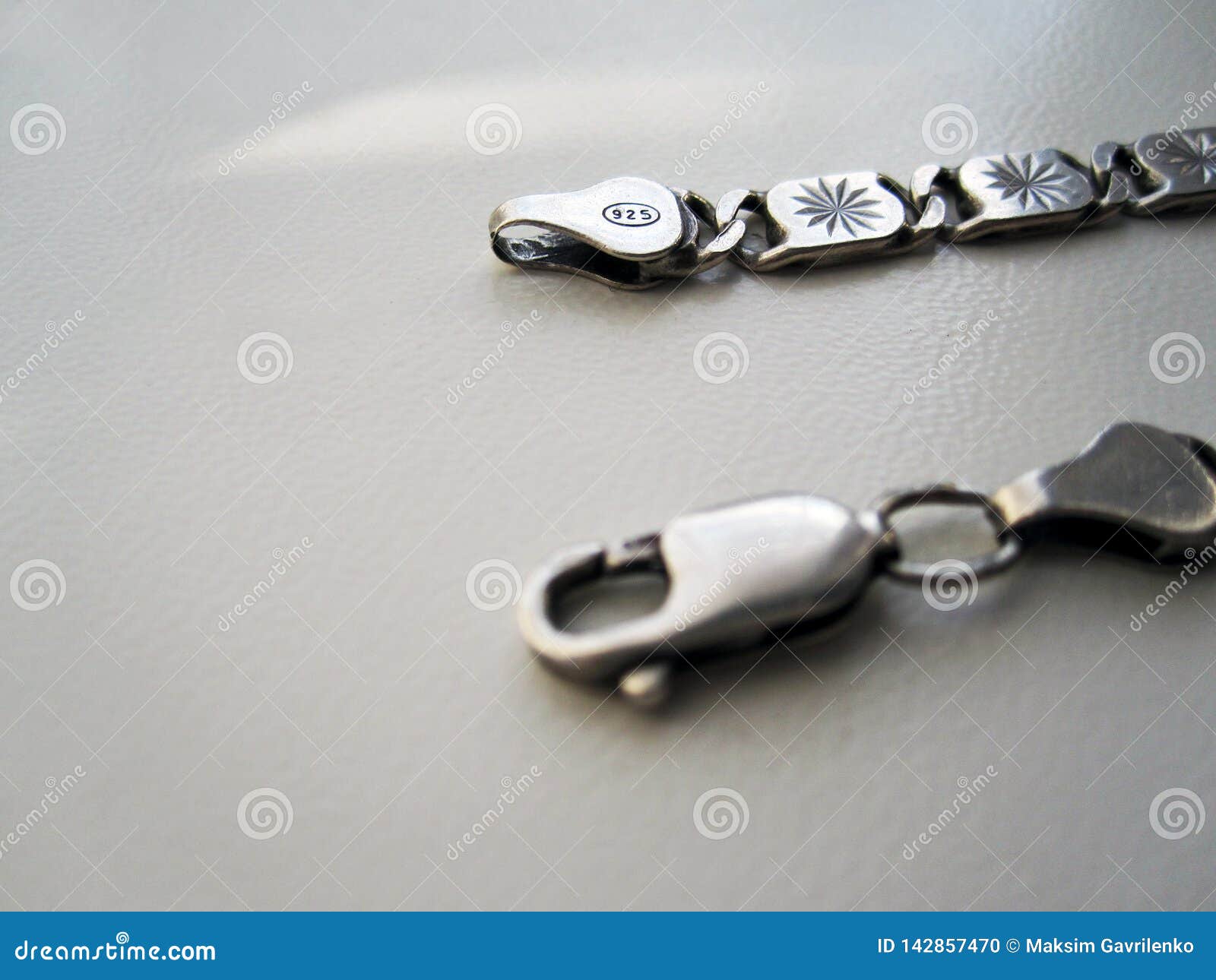 Silver Chain Hook stock photo. Image of shows, chain - 142857470