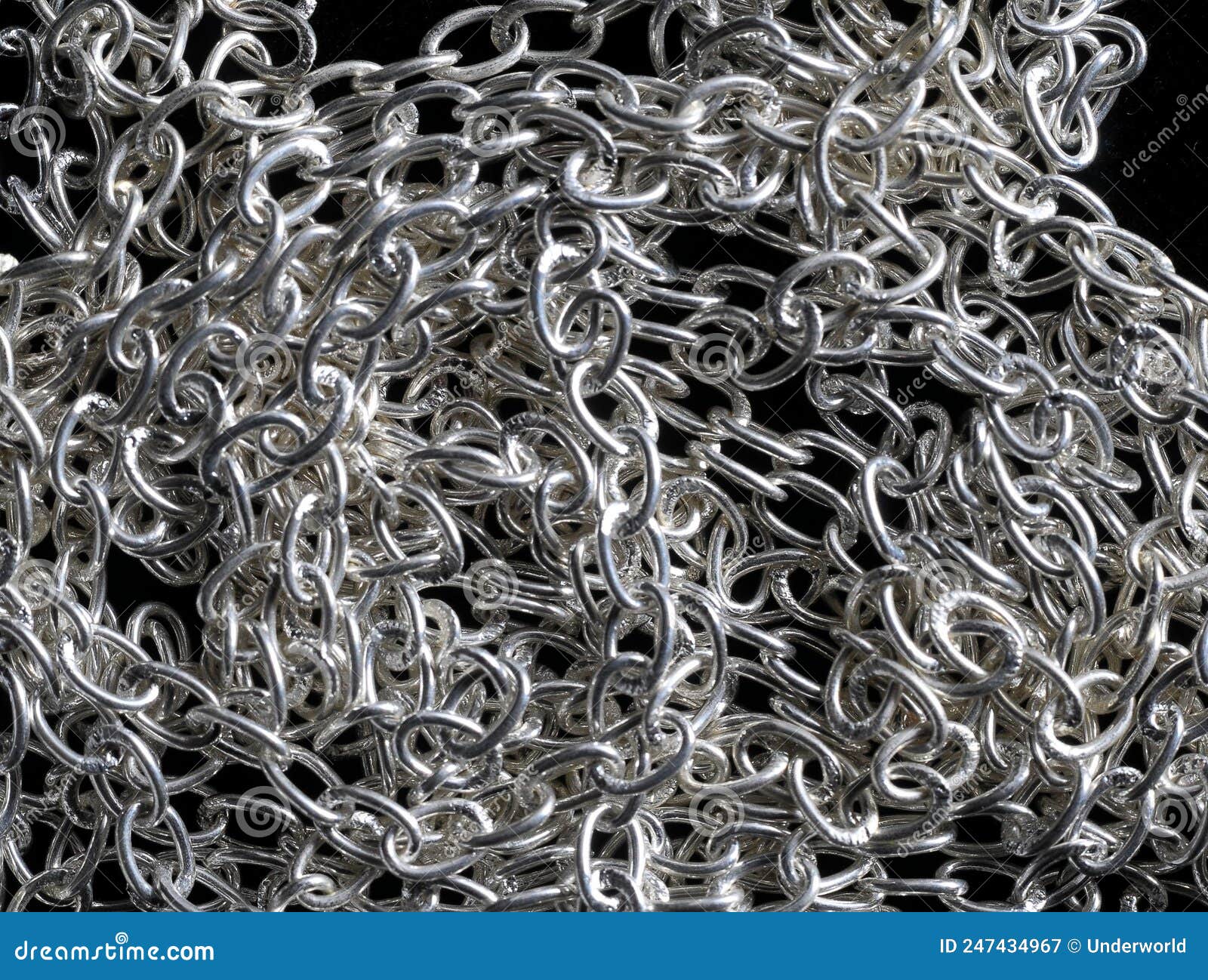 Silver Chain Texture stock image. Image of grunge, pattern - 247434967