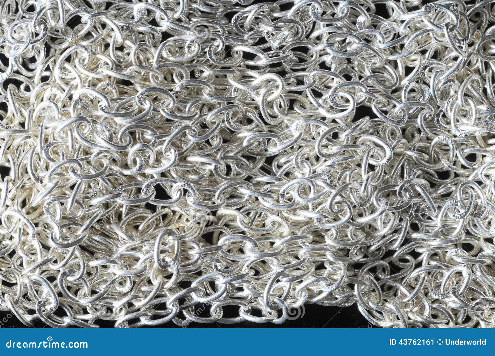 Silver Chain Texture stock image. Image of metal, chain - 43762161