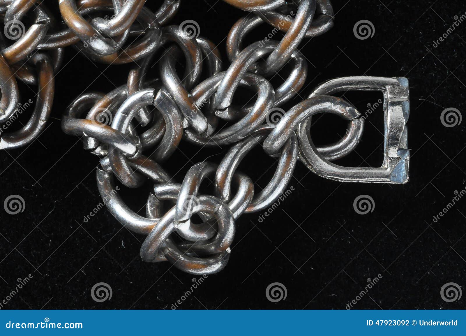 Silver Chain Texture stock photo. Image of silver, chrome - 47923092