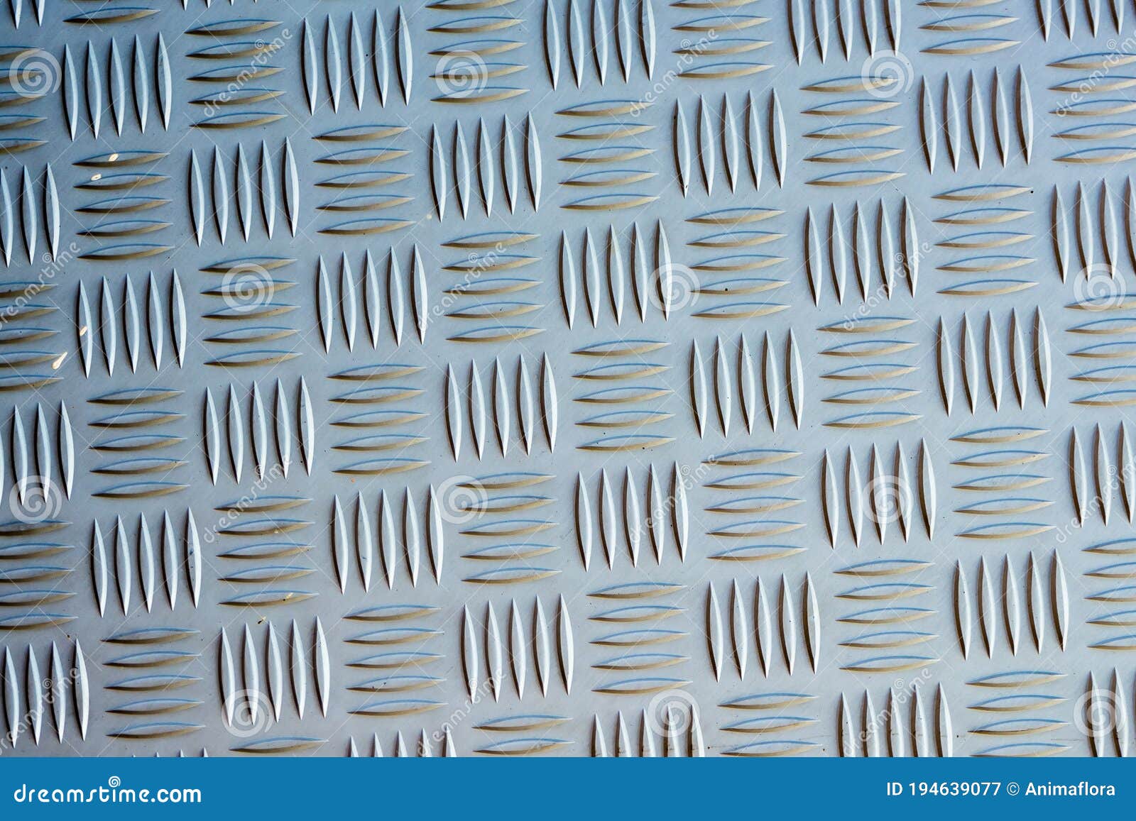 Silver Checker Plate Texture Template Royalty-Free Stock Image ...