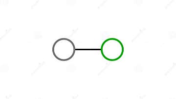 Silver Chloride Molecule, Structural Chemical Formula, Ball-and-stick ...