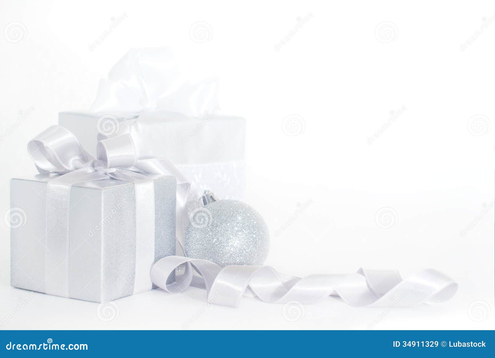 Silver christmas card stock image. Image of adorn, light - 34911329