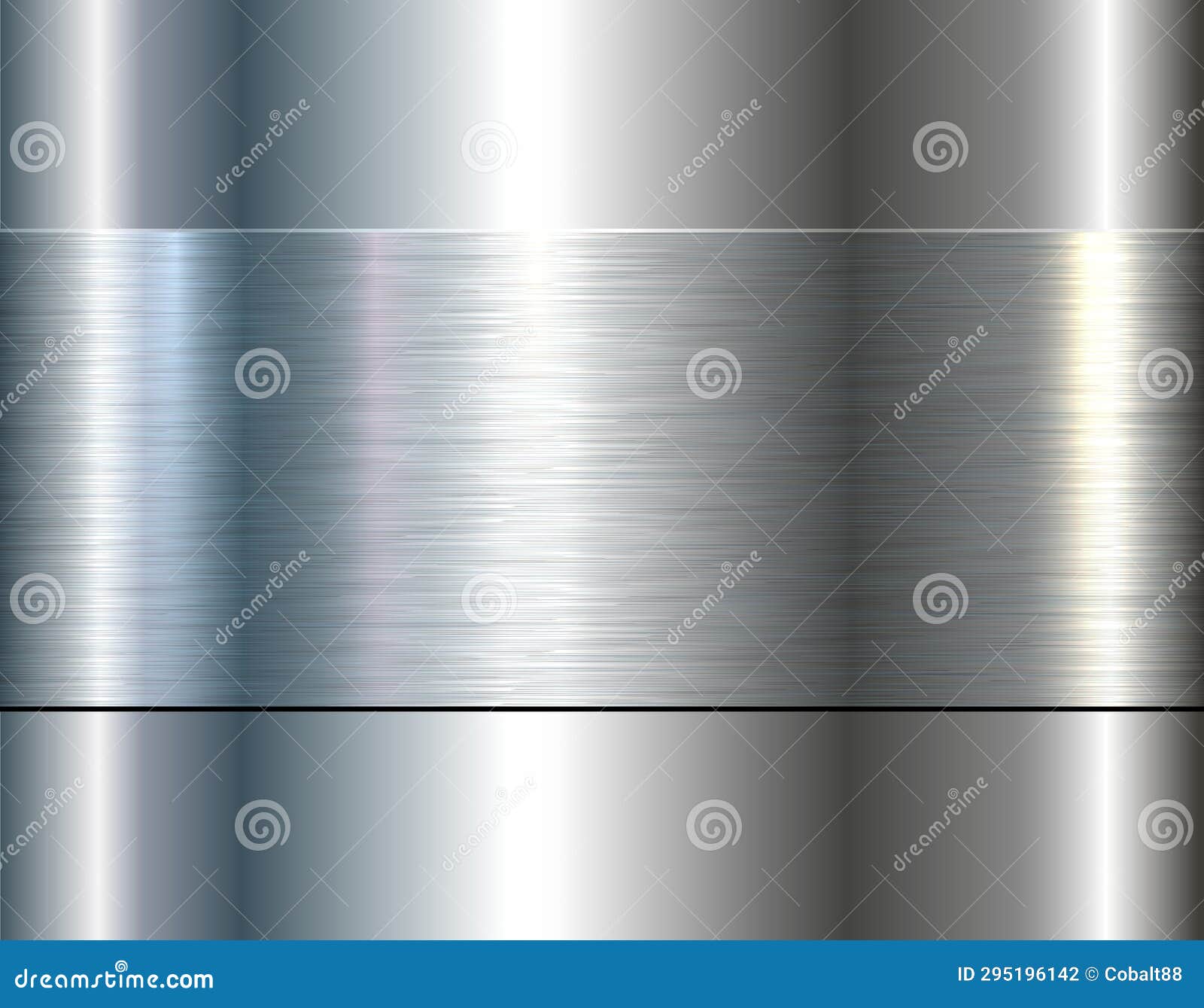 Silver Chrome Metal 3D Background, Lustrous and Shiny Metallic Design ...