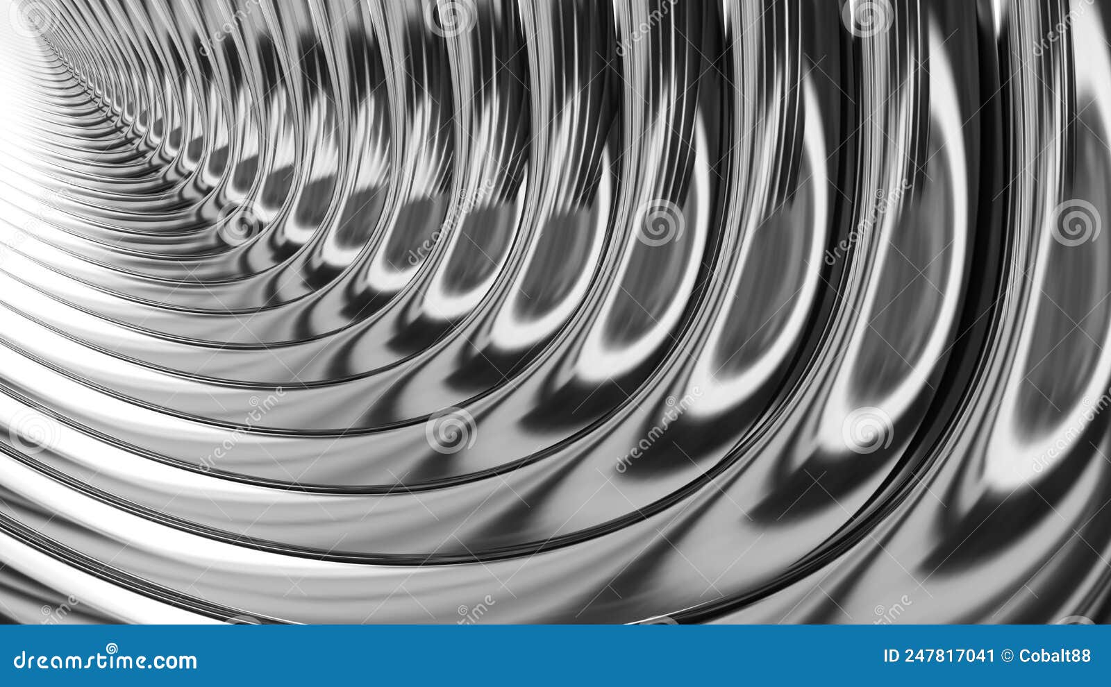 Silver Chrome Metallic Background, Shiny Striped 3D Metal Abstract ...